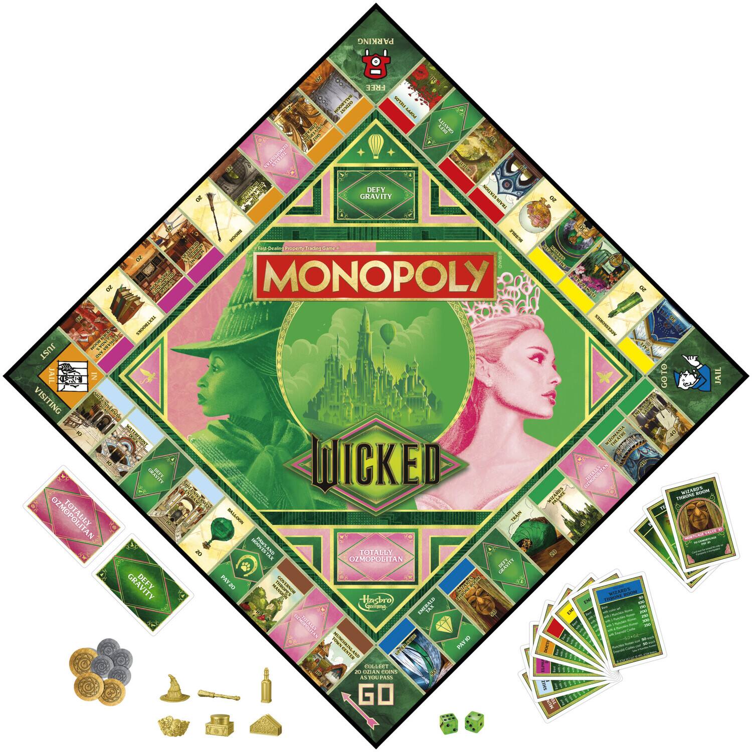 Hasbro Gaming Monopoly Wicked GAMES (MISC) Multicolor 5010996306777 - Best Buy