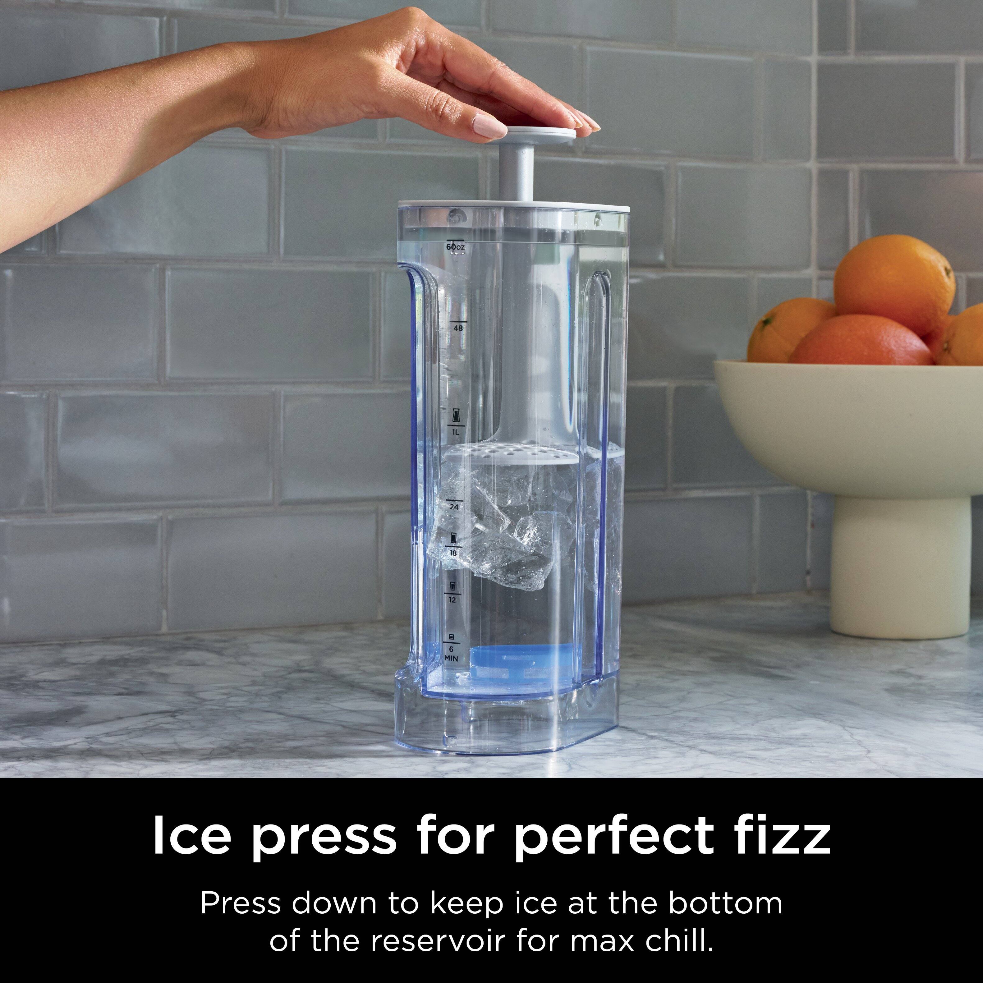 Ninja Thirsti Max Custom Sparkling & Still Hydration System Silver WC2002 - Best Buy