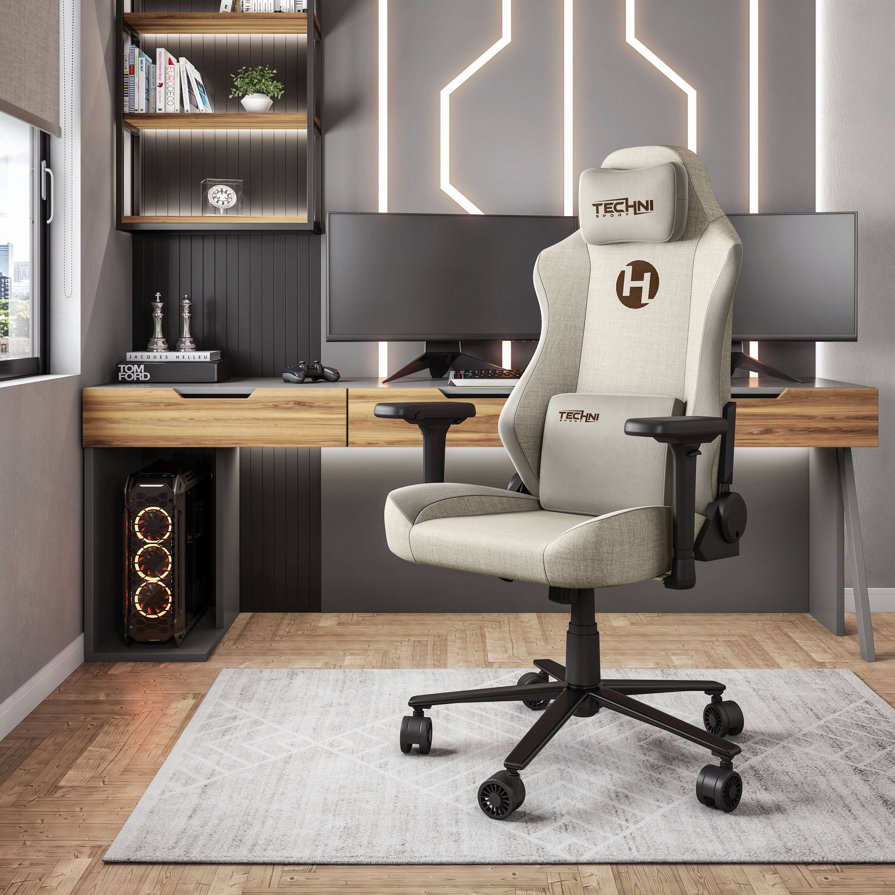 Techni Sport Orion Gaming Chair Beige RTA-TSF65C-BG - Best Buy
