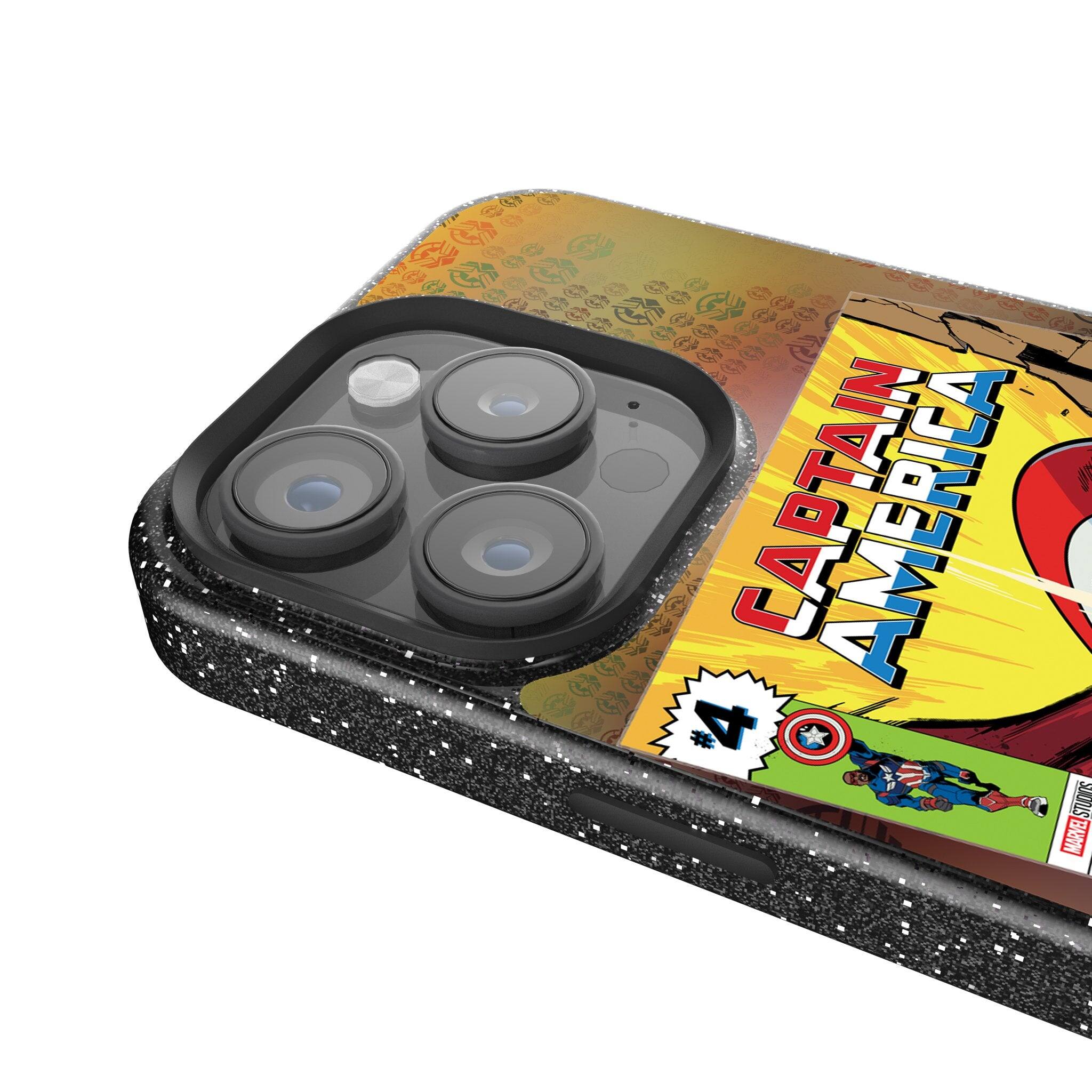 Keyscaper Marvel Classic Cover Black Bling Phone Case Apple iPhone 16 ...