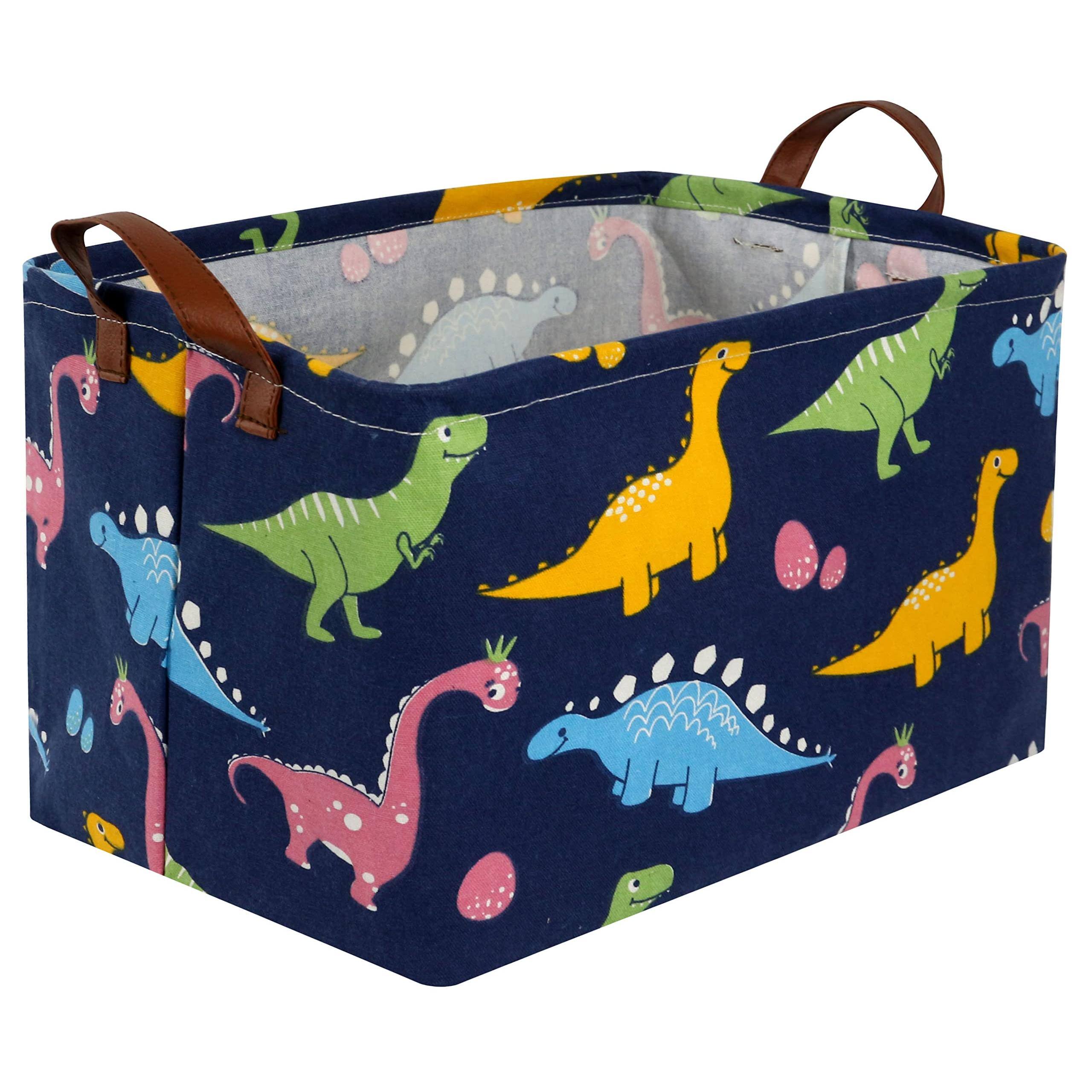 Dapper Styles Dinosaur Basket Storage Baskets For With Handle Room ...