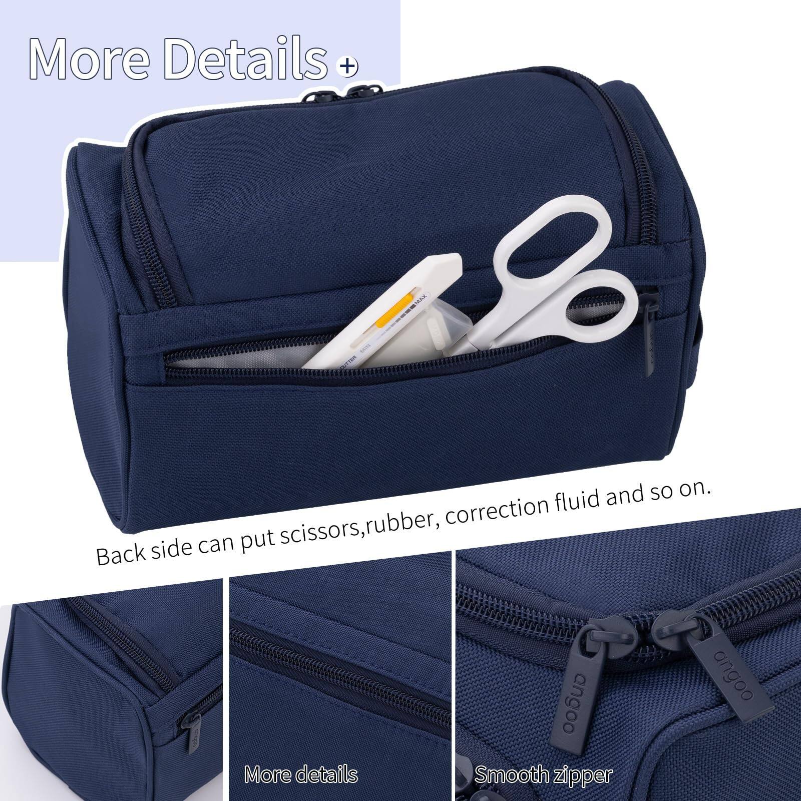 Paradigms Interiors Big Capacity Pencil Case High Large Storage Pouch ...