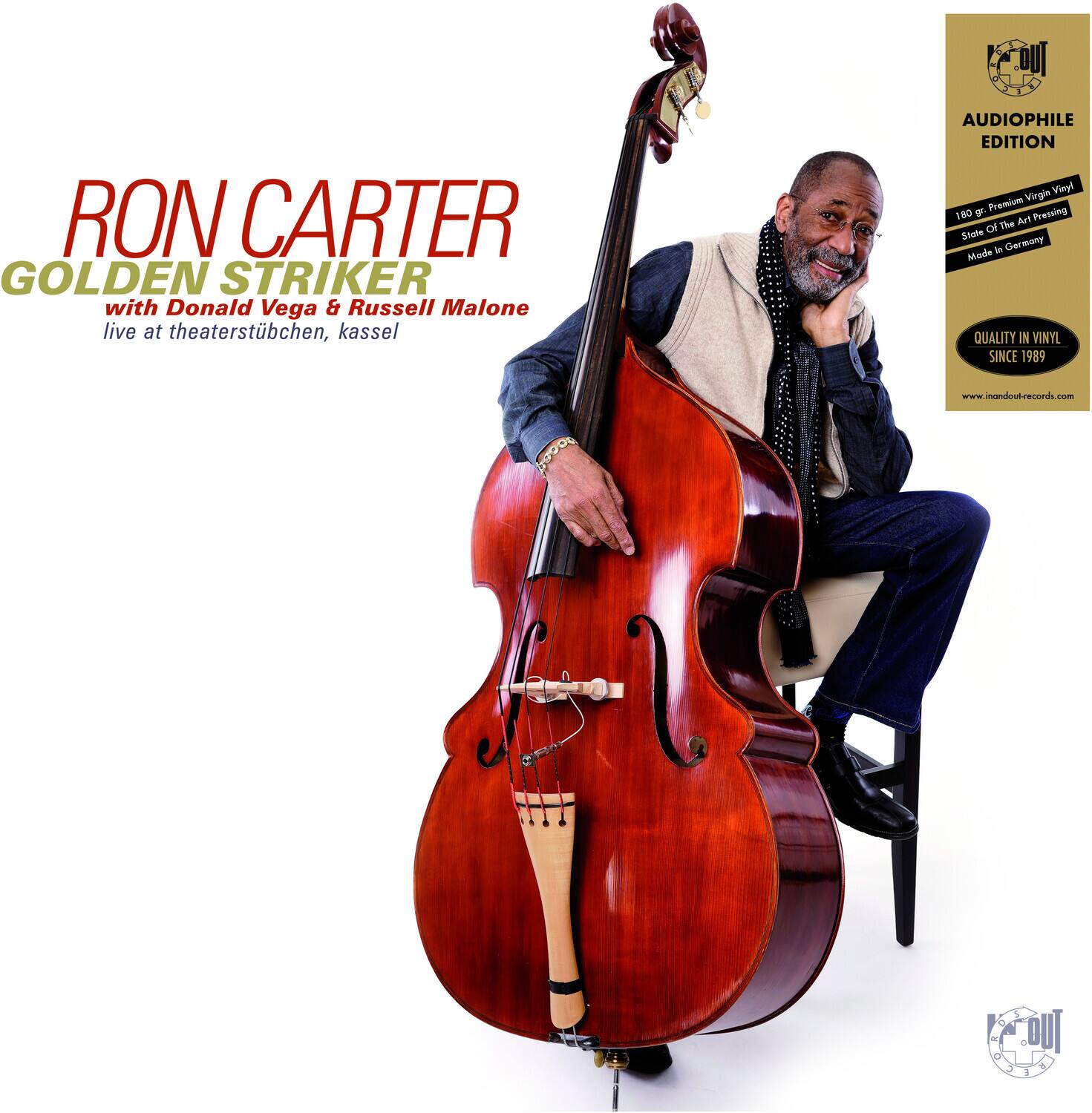 Carter,Ron / Malone,Russell / Vega,Donald Golden Striker VINYL LP ...
