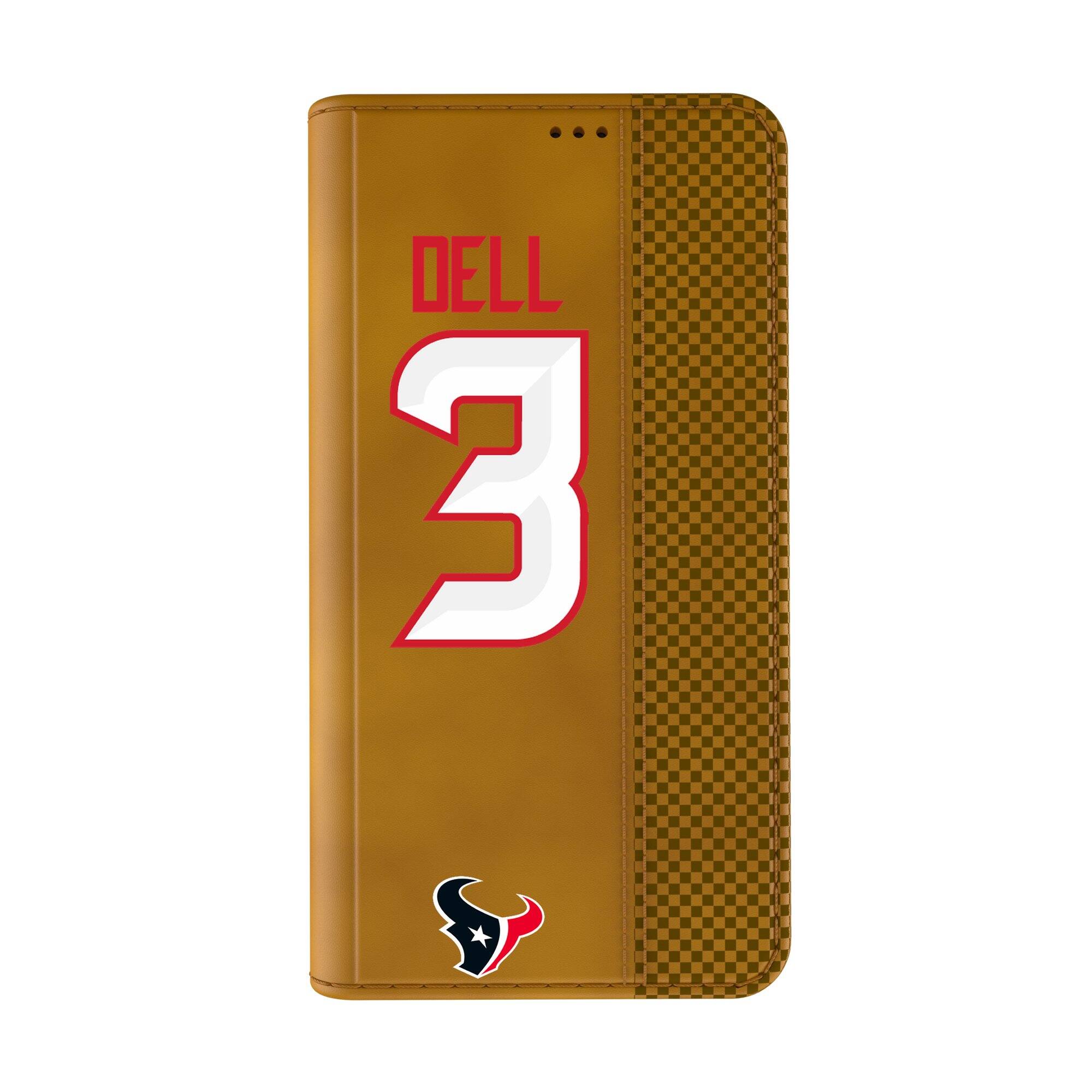 Keyscaper NFL Houston Texans Tank Dell Folio iPhone Case 14 Plus Brown ...