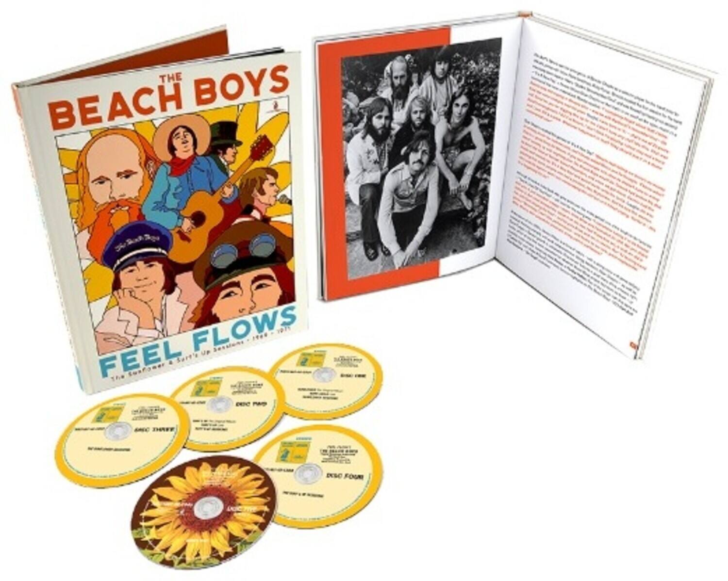 The Beach Boys "Feel Flows" The Sunflower & Surf's Up Sessions 1969 1971 COMPACT DISCS [CD ...
