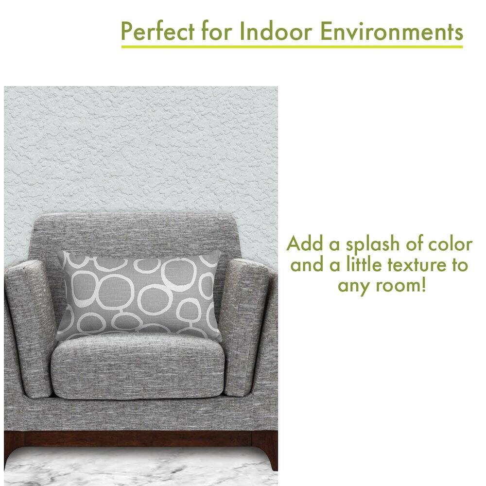 Majestic Home Pillow 12x20 Fusion Gray 85907241046 - Best Buy