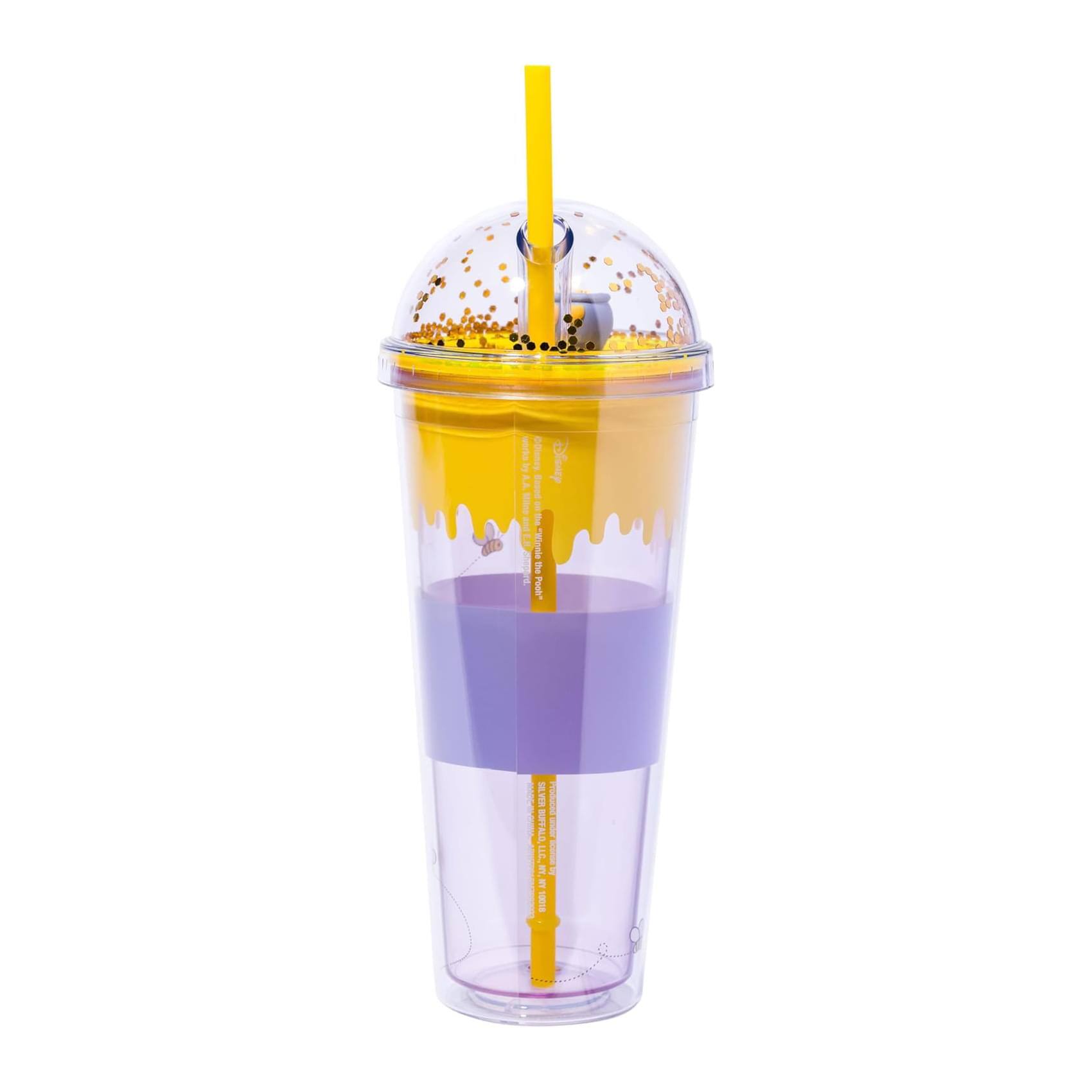 Disney Winnie The Pooh Hunny Pot Confetti Carnival Cup With Lid and ...