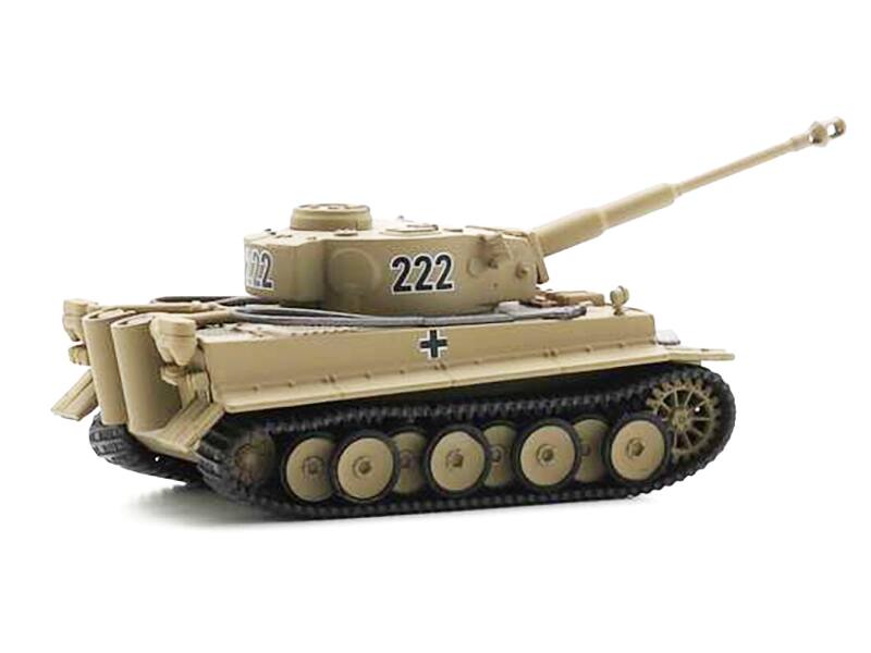 Panzerkampfwagen VI Tiger Tank #222 "German Army" 1/87 (HO) Diecast ...