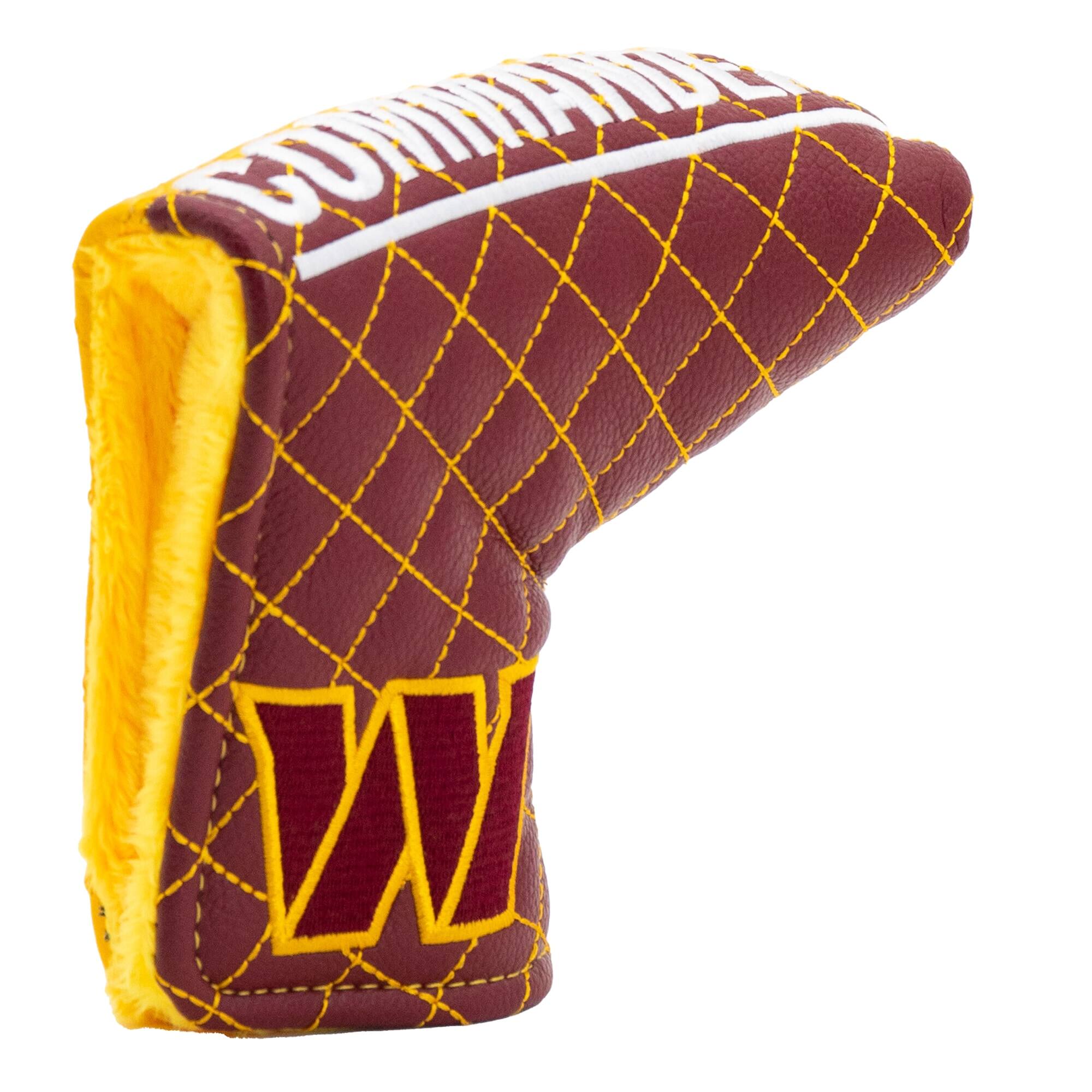 Team Golf Washington Commanders Quilted Blade Putter Cover Multicolor ...
