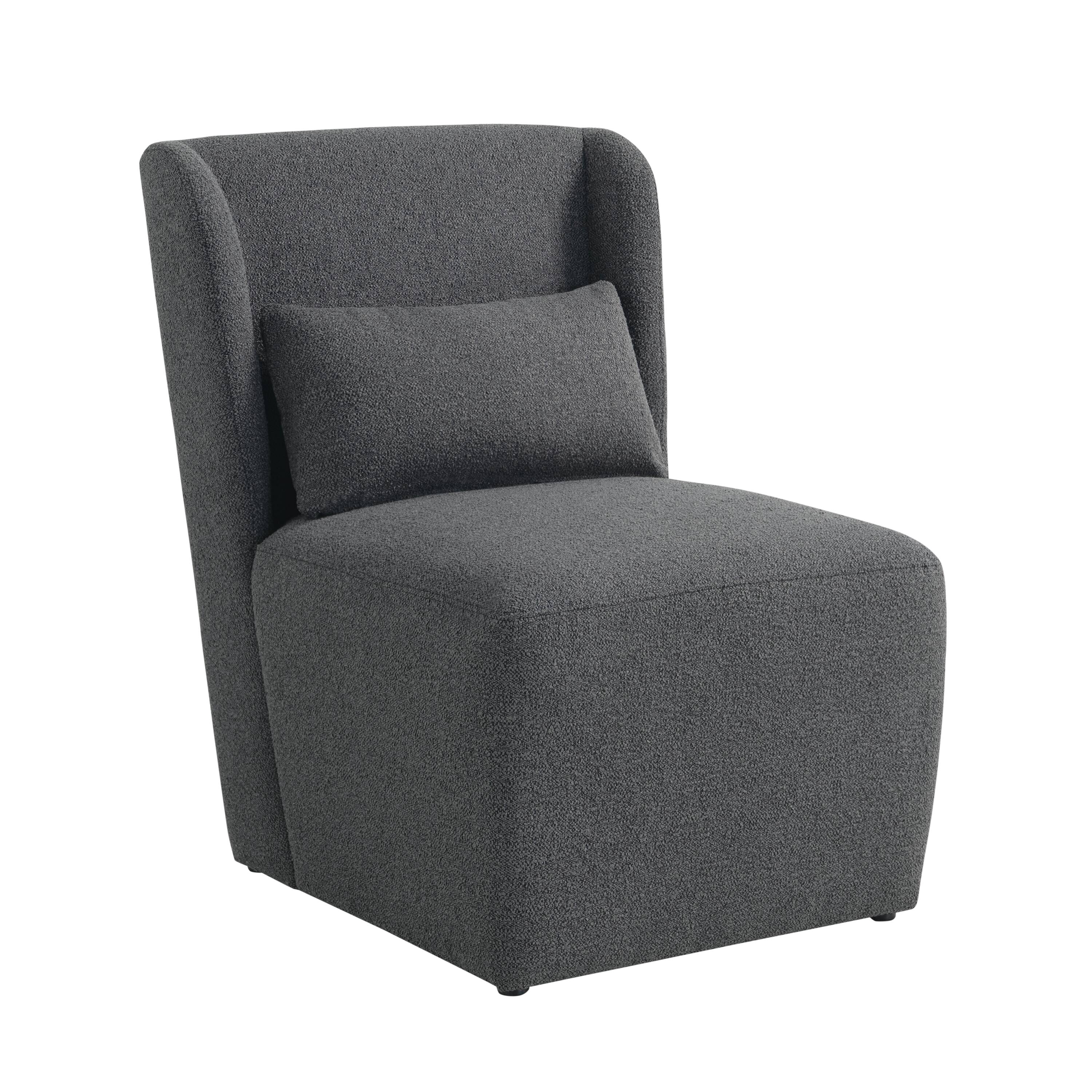 Best Buy: Lifestyle Solutions Eli Accent Chair Charcoal 171A028CHR
