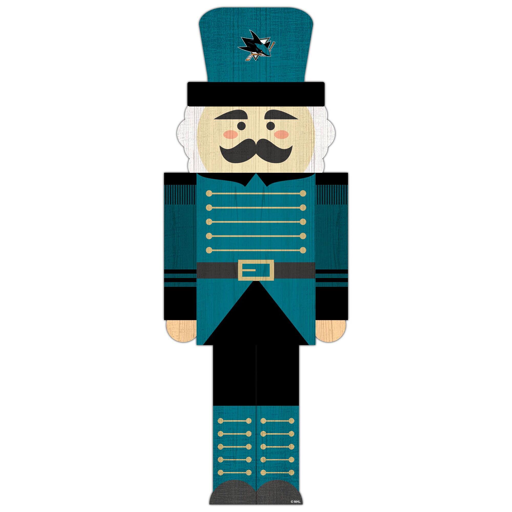 Fan Creations San Jose Sharks 31'' Nutcracker Leaner Multicolor 4552491 ...