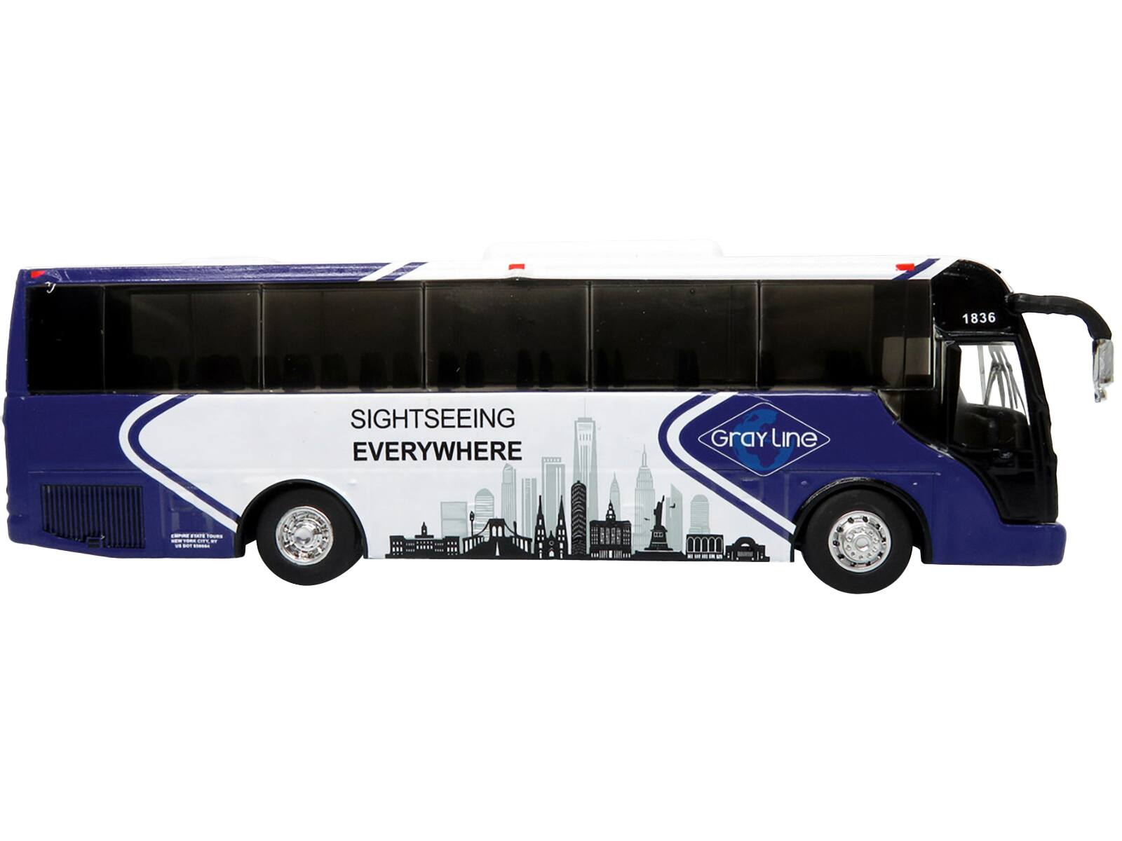 Iconic Replicas TEMSA TS 35E Bus New York City Gray Line Sightseeing ...