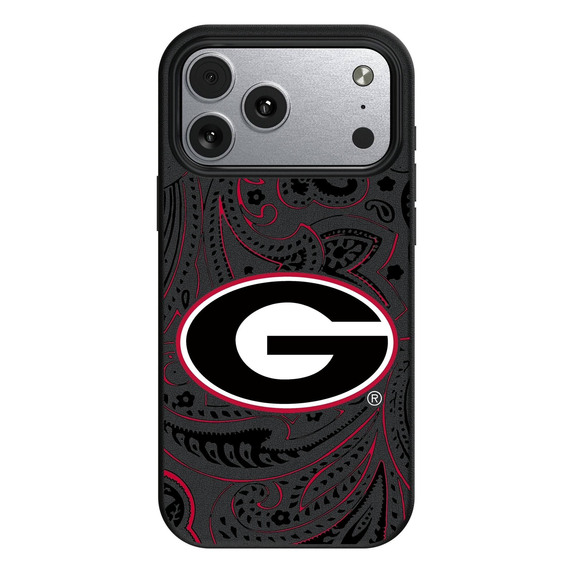 Keyscaper NCAA Georgia Bulldogs Paisley iPhone Magnetic Bump Case 16 ...
