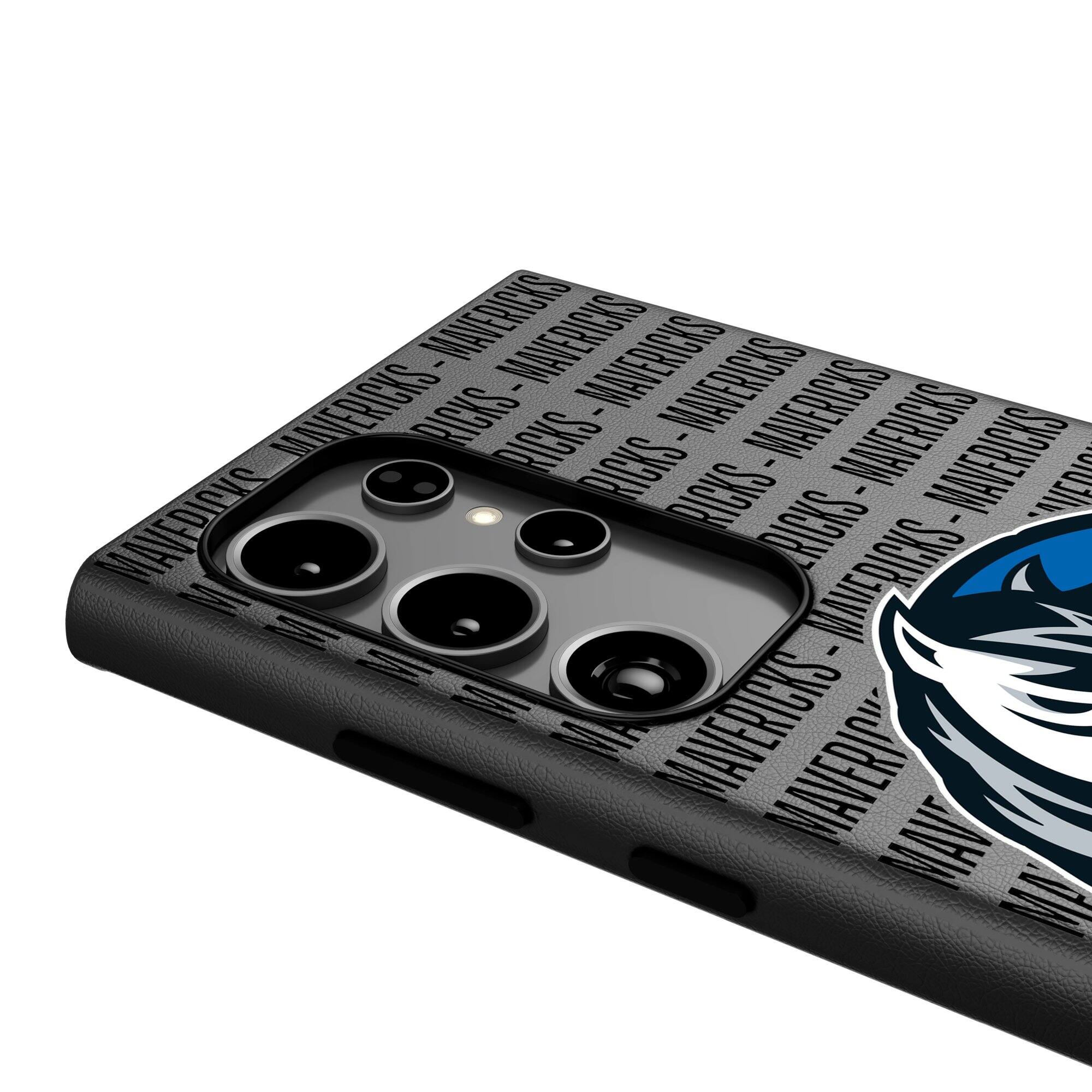 Keyscaper NBA Dallas Mavericks Text Backdrop Galaxy Magnetic Bump Case ...