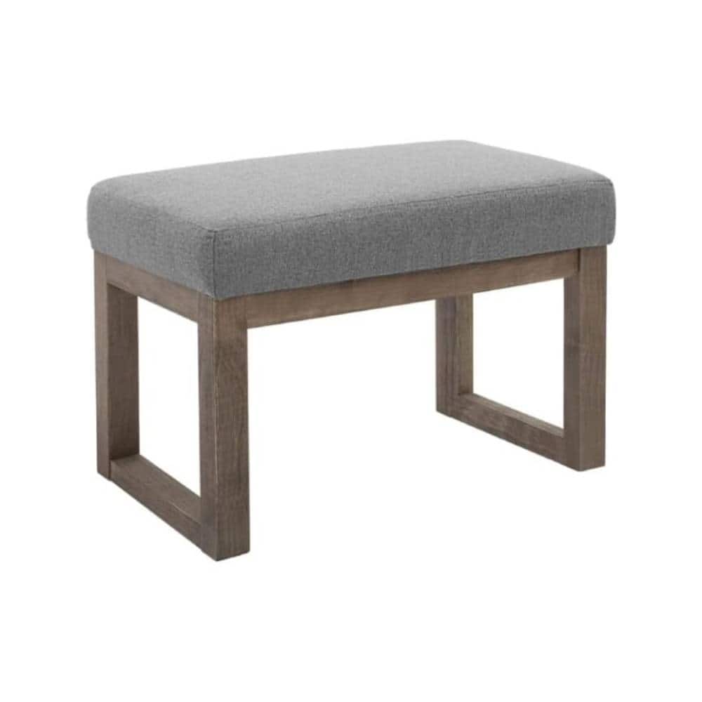 Mullets Homeiances - 27-Inch Padded Entryway Bench - Black NA - buy ...