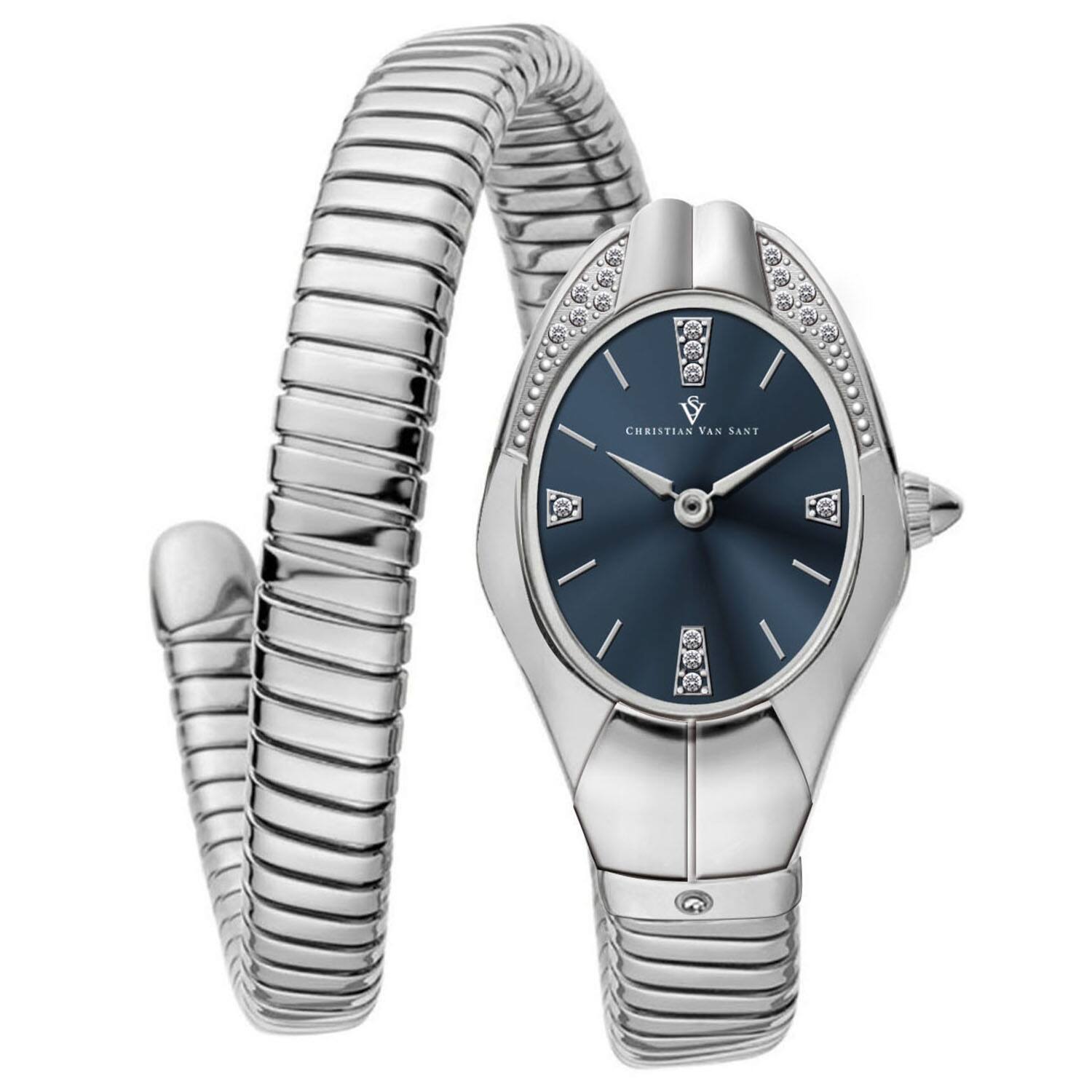 Christian Van Sant Women's Naga Dial Watch CV0882 Blue CV0882 - Best Buy