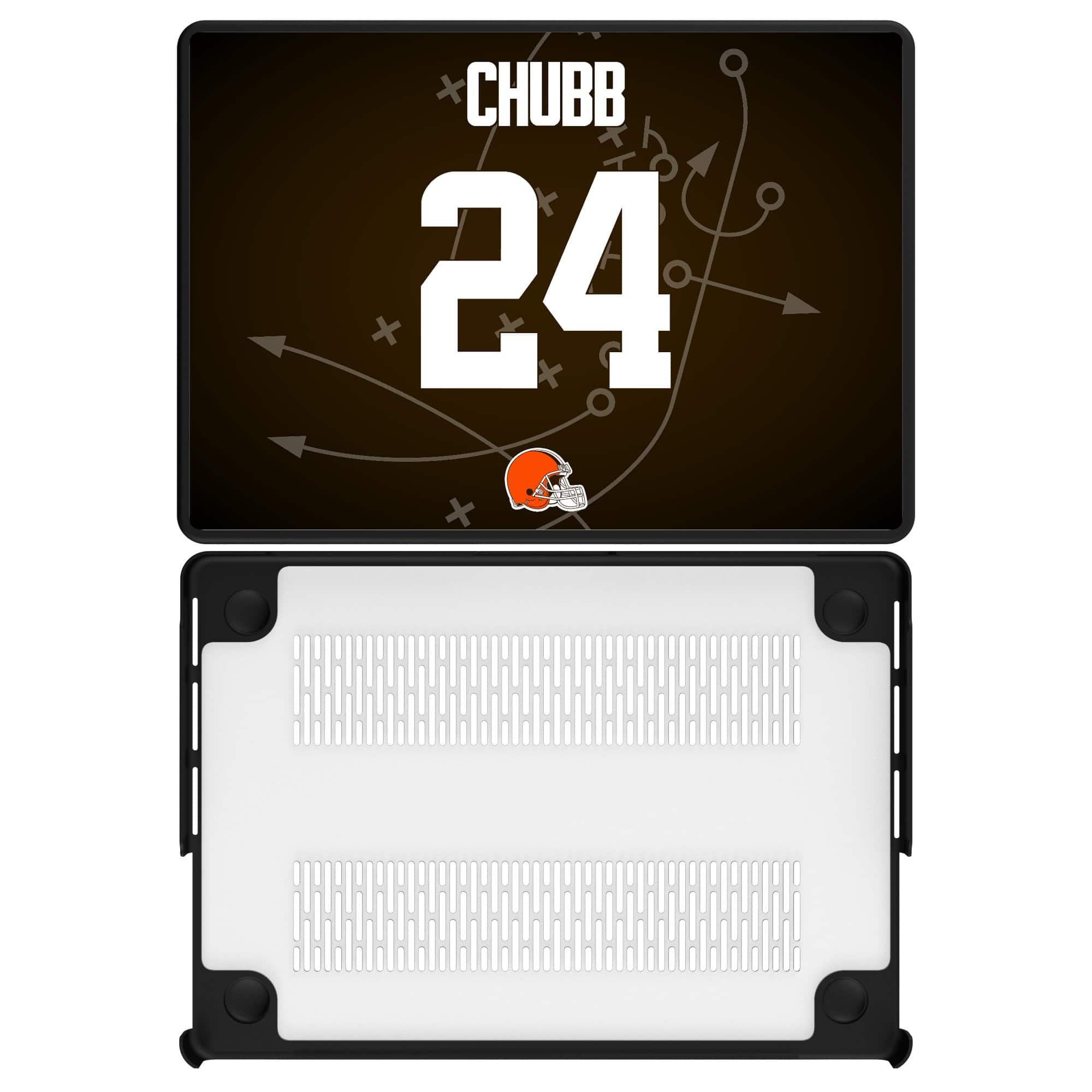 Chubbsafes Keyscaper - Nick Chubb Cleveland Browns MacBook Case ...