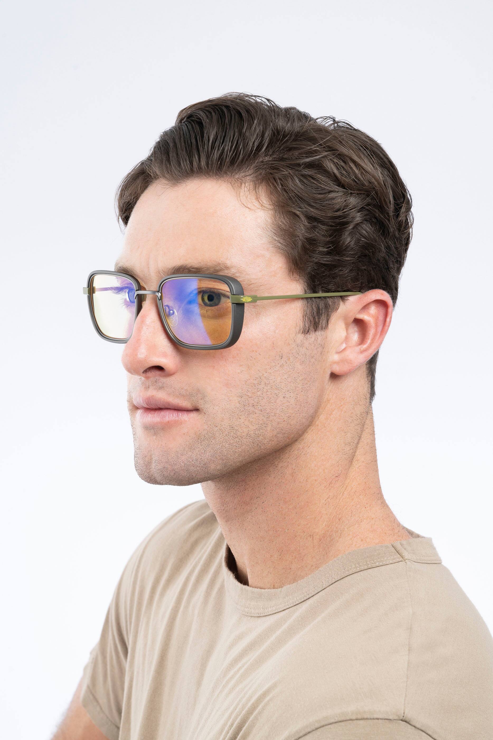 GUNNAR Fallout Vault 33 Computer Glasses with Blue Light Reduction ...