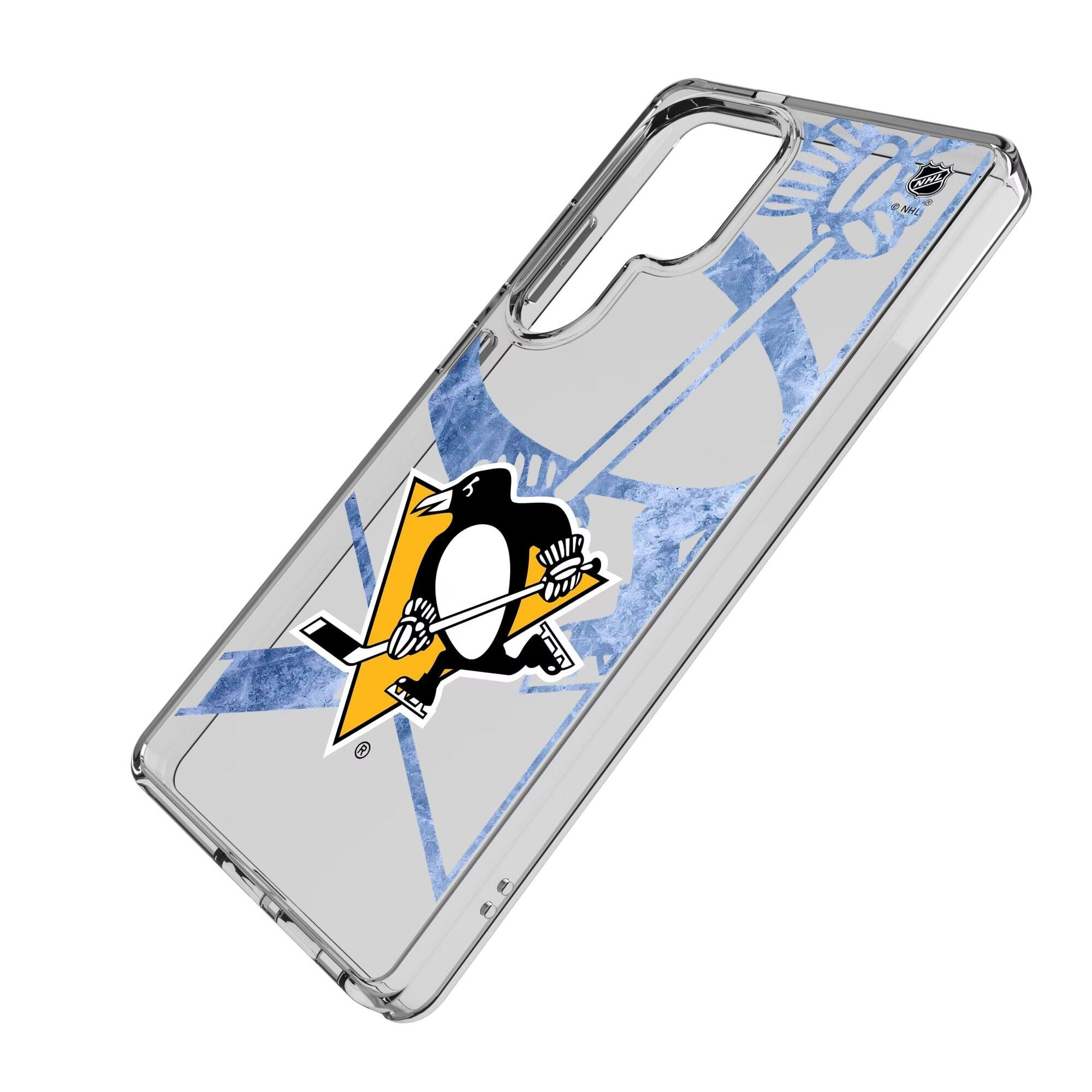 Keyscaper NHL Pittsburgh Penguins Galaxy Clear Ice Case S23 Multicolor ...