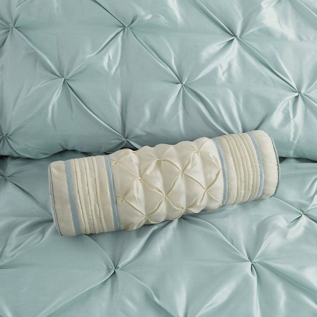 Gracie Mills Shelby 7 Piece Padded Comforter Set Seafoam 046-01PM ...