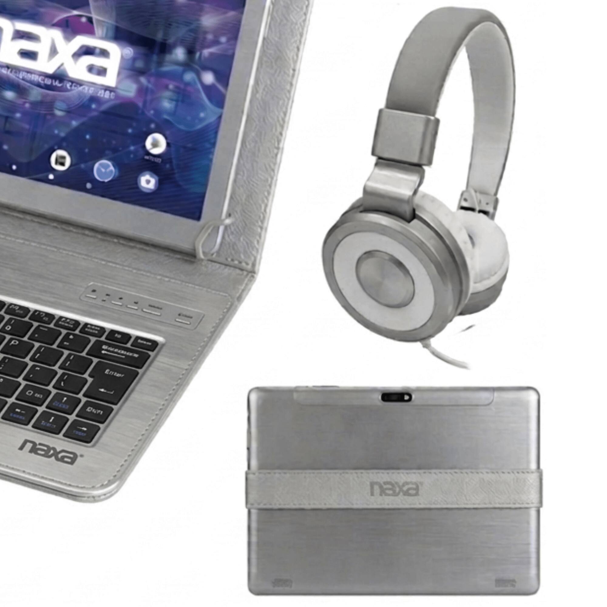 Naxa Refurbished Excellent 7" Tablet with Bluetooth Keyboard, Case ...