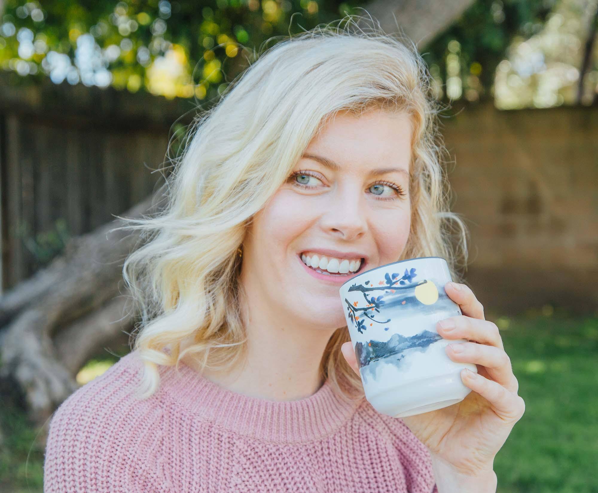 Silver Buffalo Disney Mickey and Minnie Mouse Sunset Asian Ceramic Tea ...