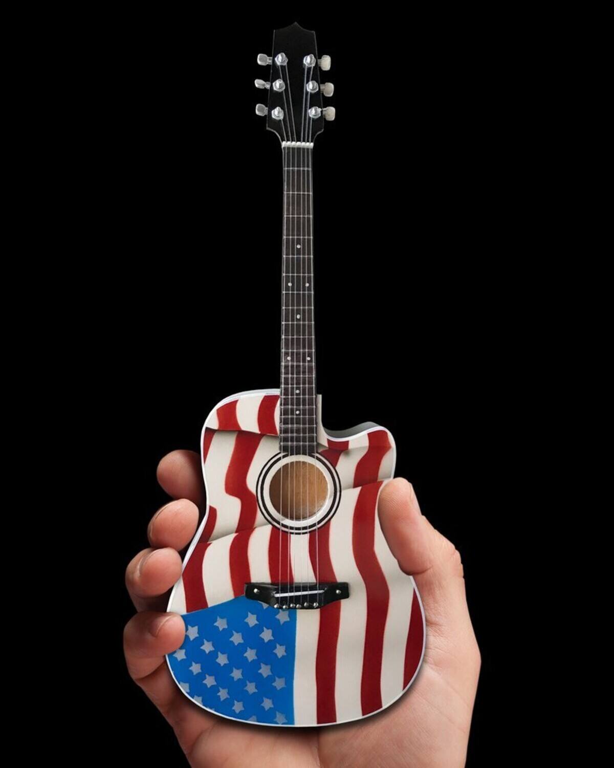 Axe Heaven Toby Keith Toby Keith Signature USA Flag Acoustic 10 Inch ...