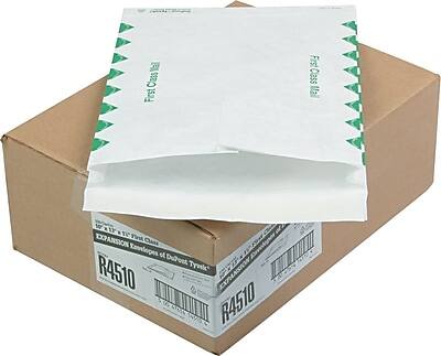 Quality Park Tyvek Self Seal Booklet Envelope 10" x 13", 100/Box White ...