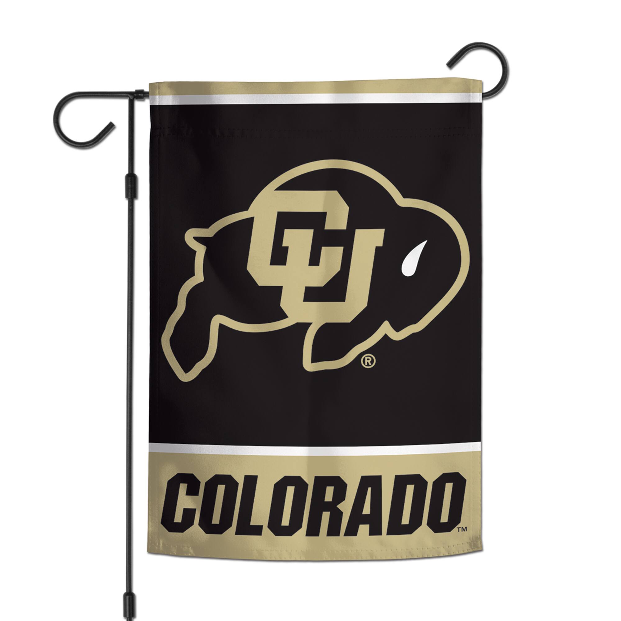 WinCraft Colorado Buffaloes 12'' x 18'' Favorite Team Garden Flag ...