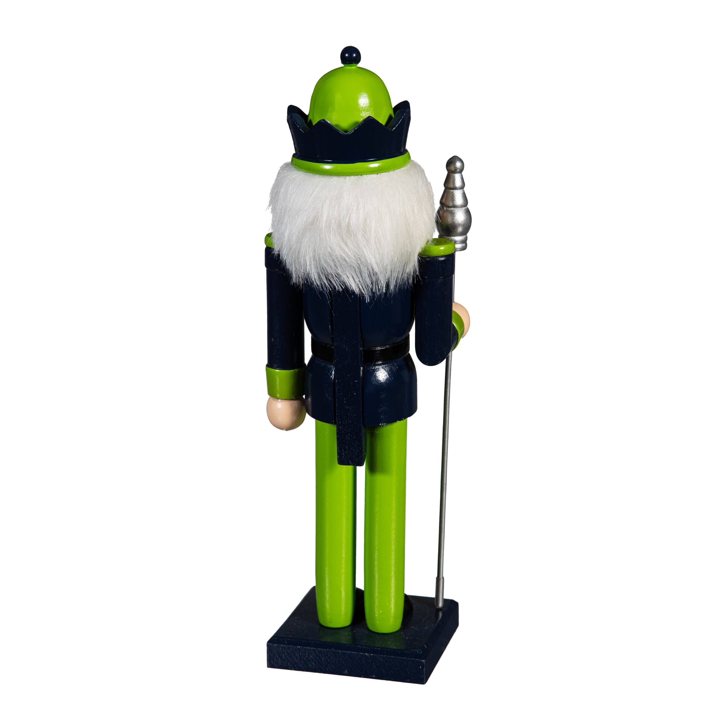 Evergreen Enterprises Seattle Seahawks 12" Wooden Nutcracker Statue ...