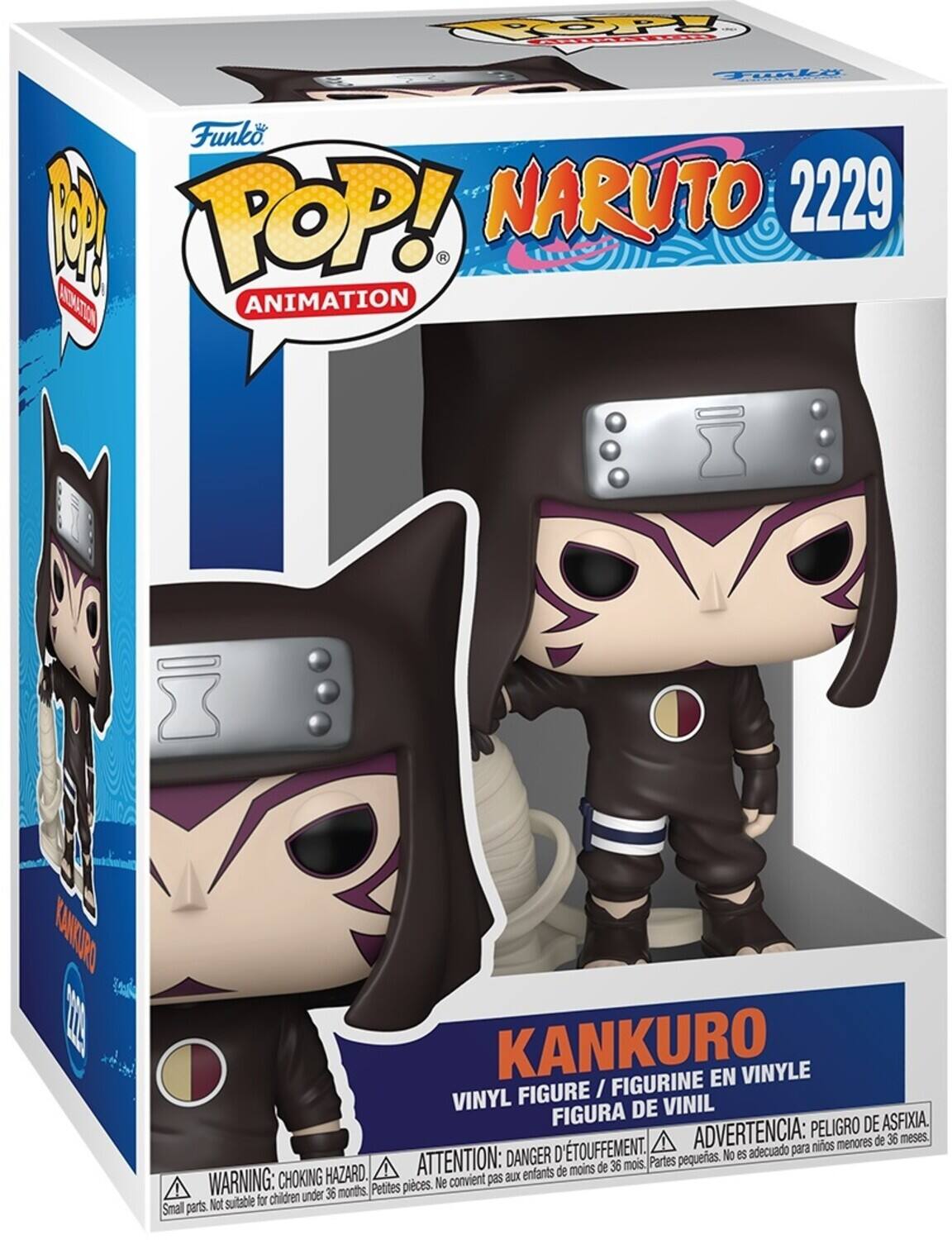 Funko POP! Anime: Naruto Kankuro COLLECTIBLES Multicolor 889698906180 ...