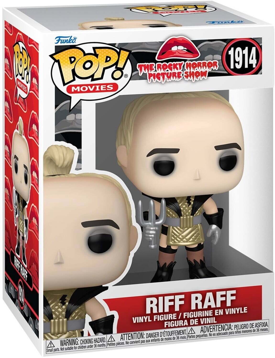 Funko Pop! Rocky Horror Picture Show: Riff Raff Multicolor FU86807 ...