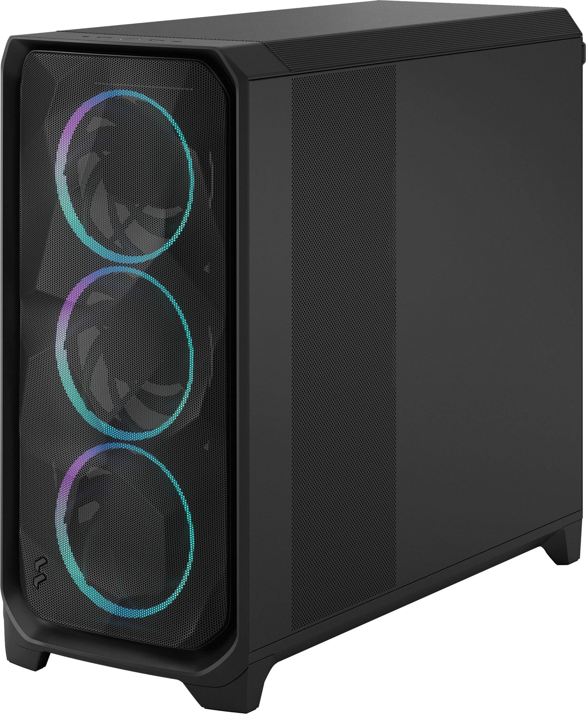 Fractal Design Meshify 3 XL RGB E ATX Black Chassis with Light Tinted TG Side Panel Full Tower ...