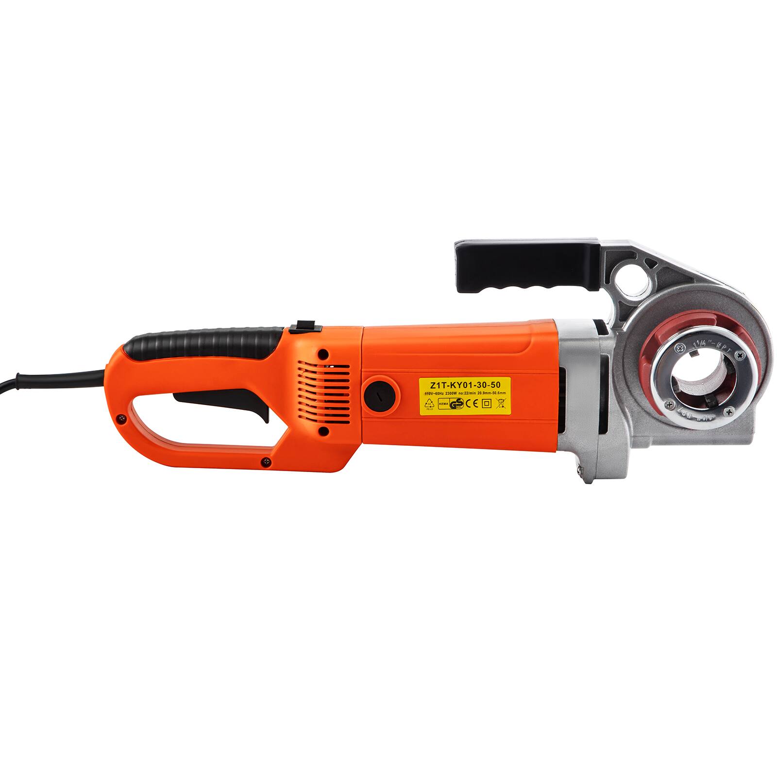 VEVOR Electric Pipe Threader, 2300W Pipe Threading Machine with 4 Dies ...