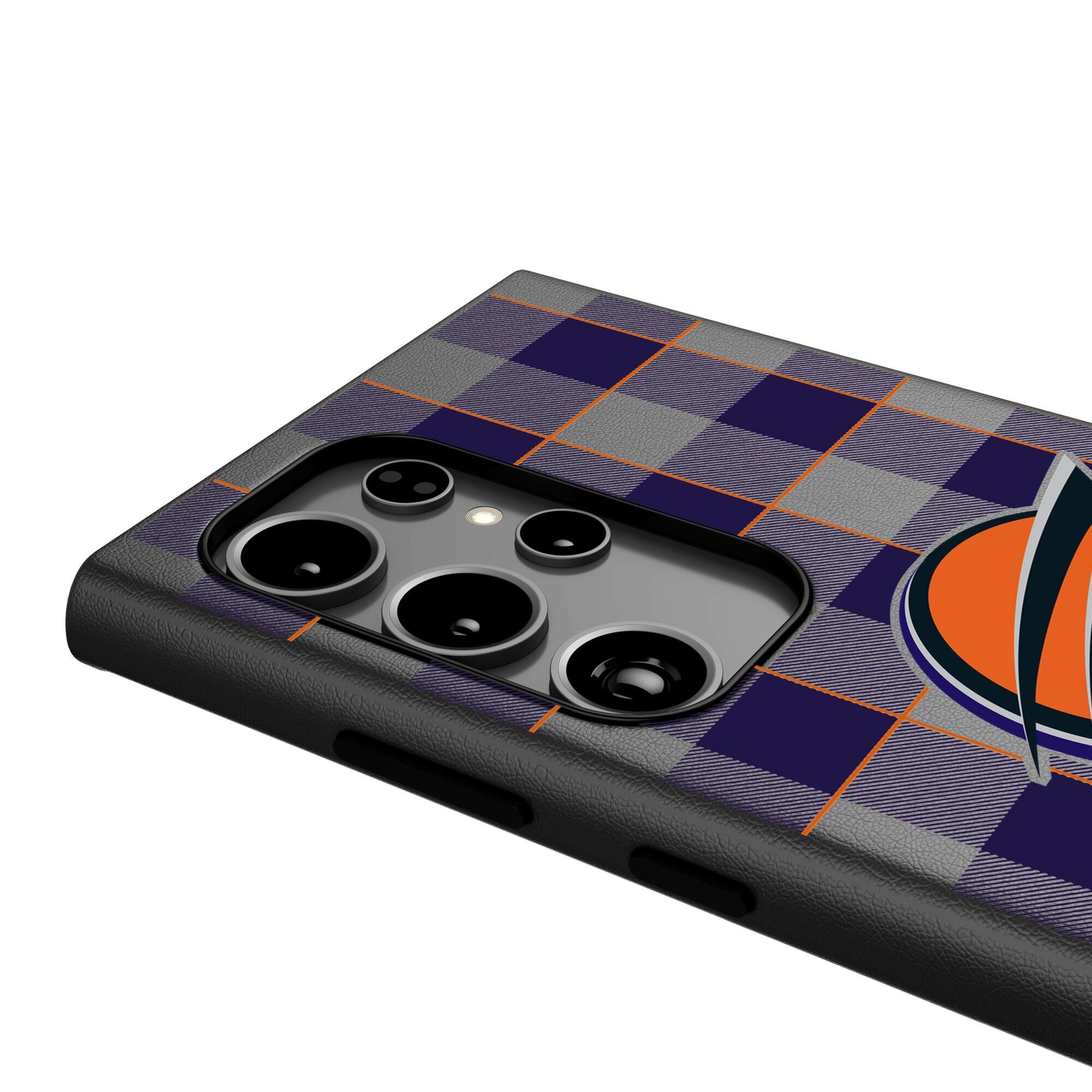 Keyscaper WNBA Phoenix Mercury Plaid Galaxy Magnetic Bump Case S24 ...