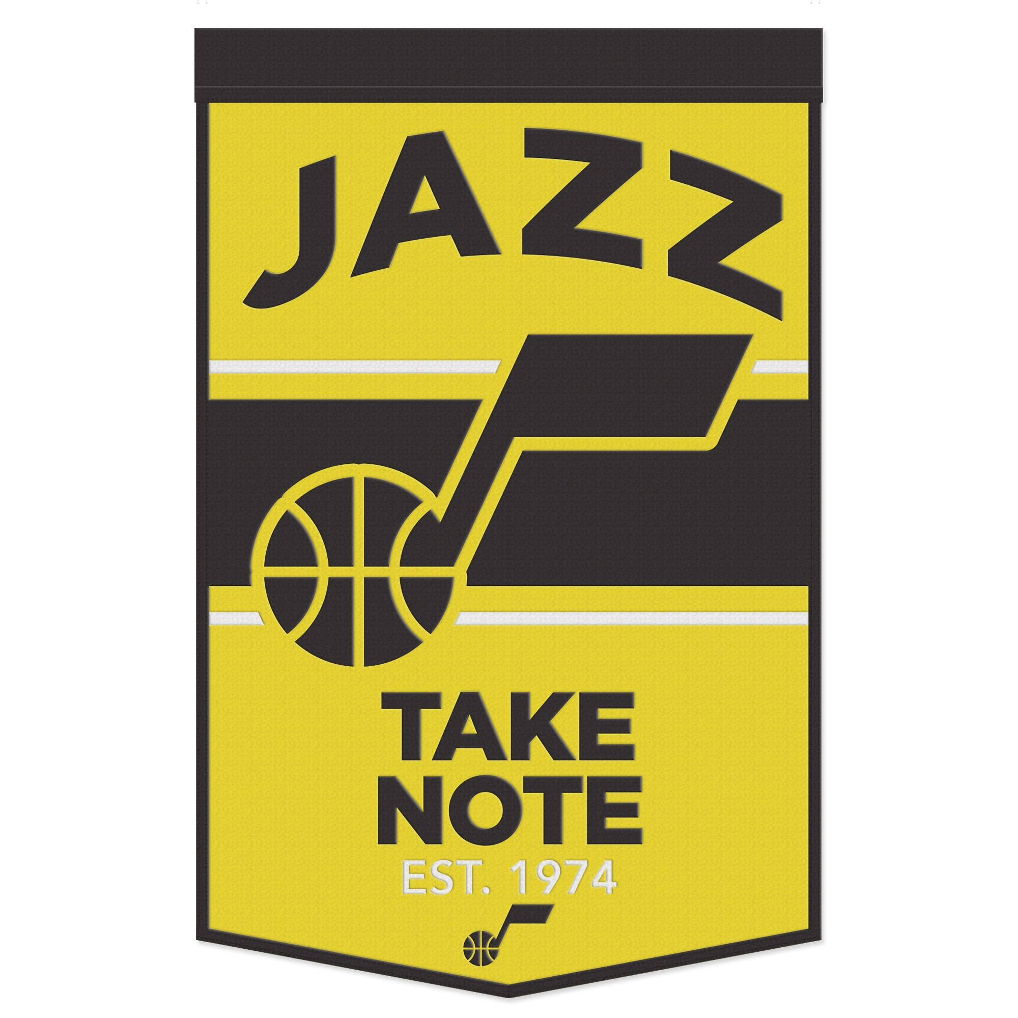 WinCraft Utah Jazz 24" x 38" Wool Slogan Banner Multicolor 202323013 ...