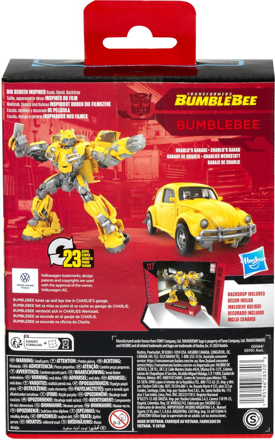 Hasbro Collectibles Transformers: Bumblebee Studio Series 117, Deluxe ...