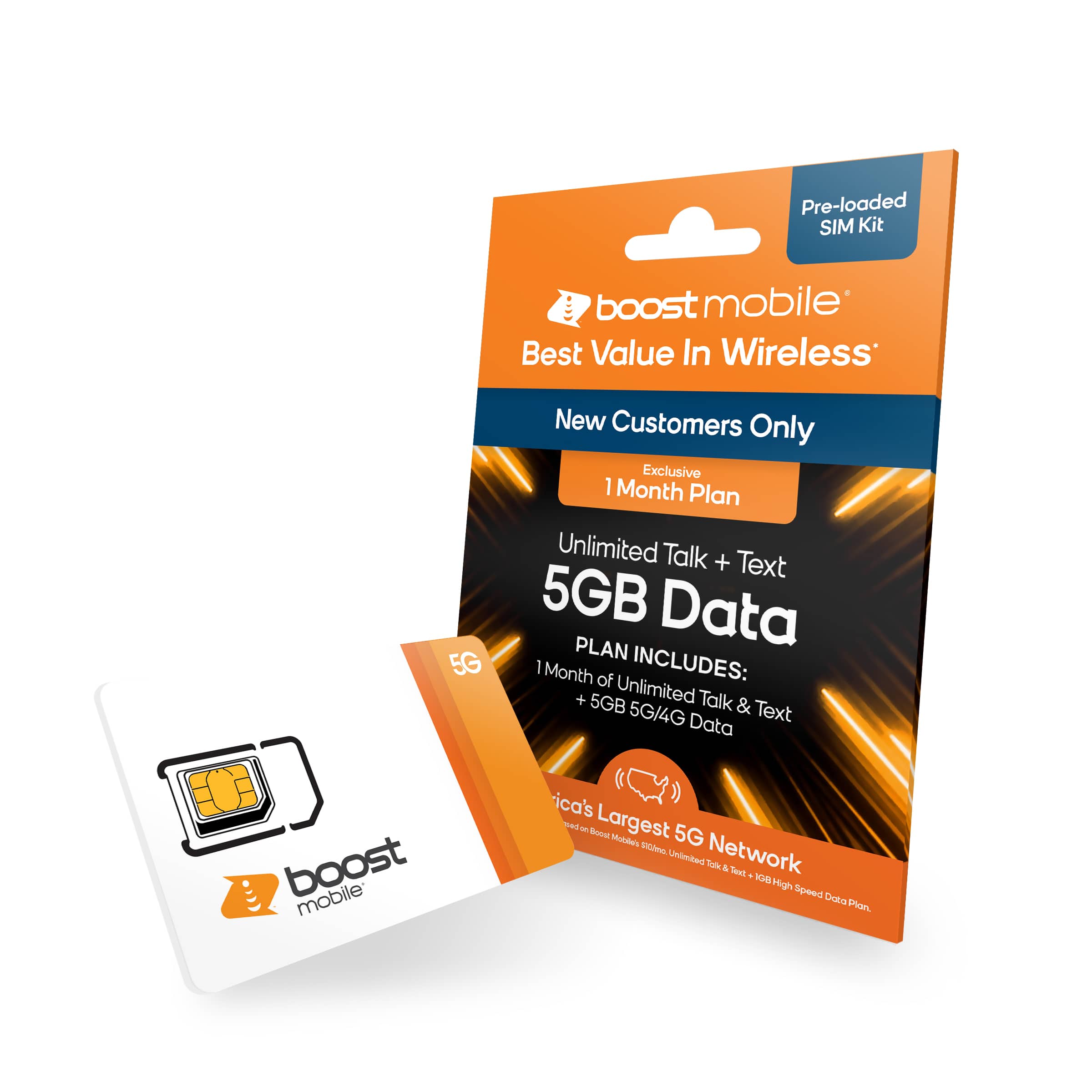 Questions and Answers: Boost Mobile 1 Month 5GB Plan SIM Card Kit ...