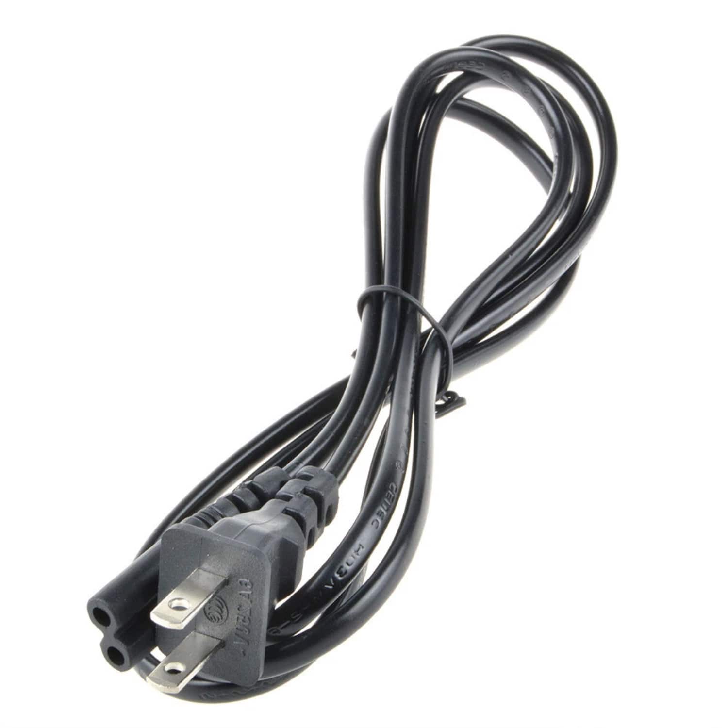 CORD Stock Preferred - 5FT 2-Prong AC Power Cable for PS2 PS3 and ...