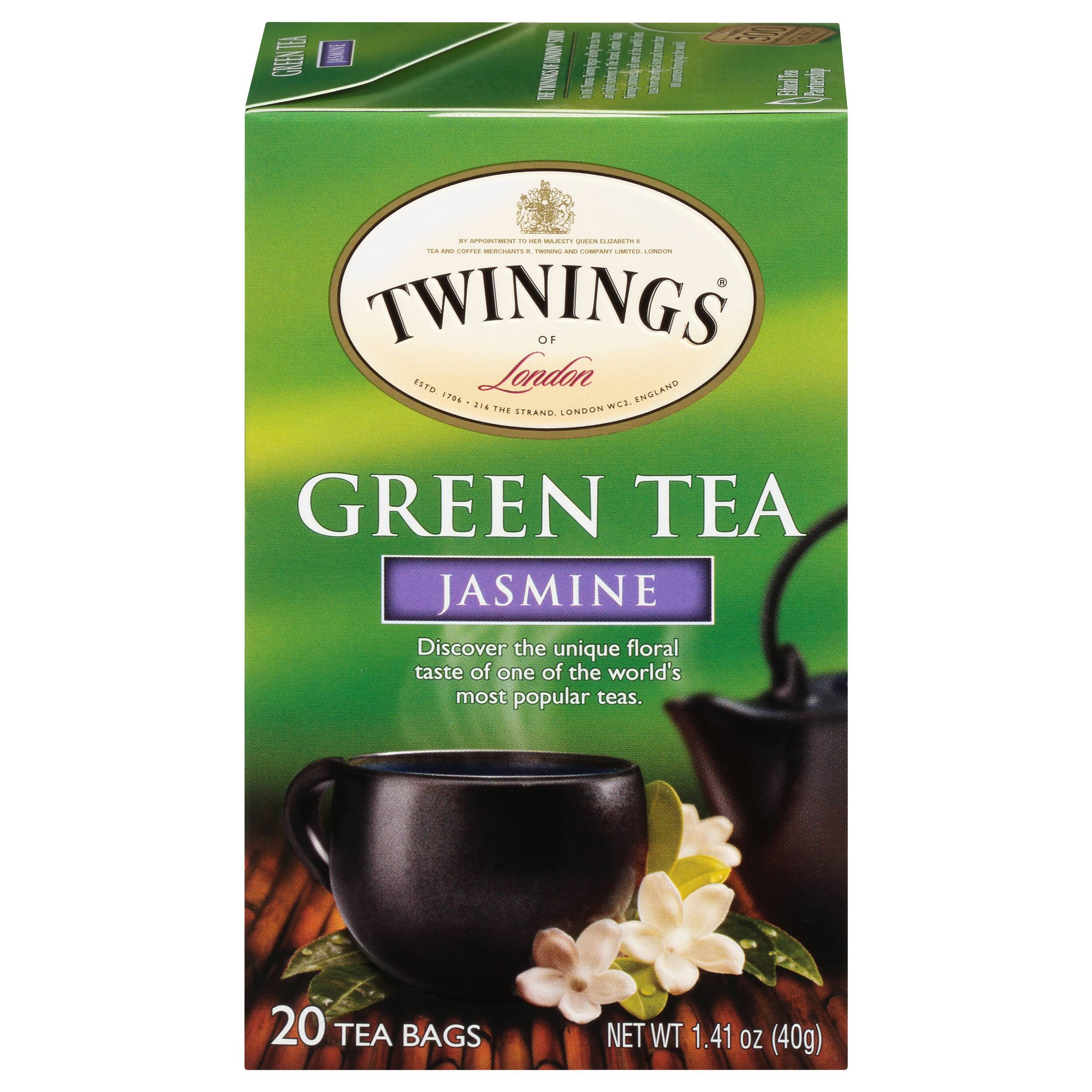 Twinings Green Tea with Jasmine Case of 6 20 Bags - Best Buy
