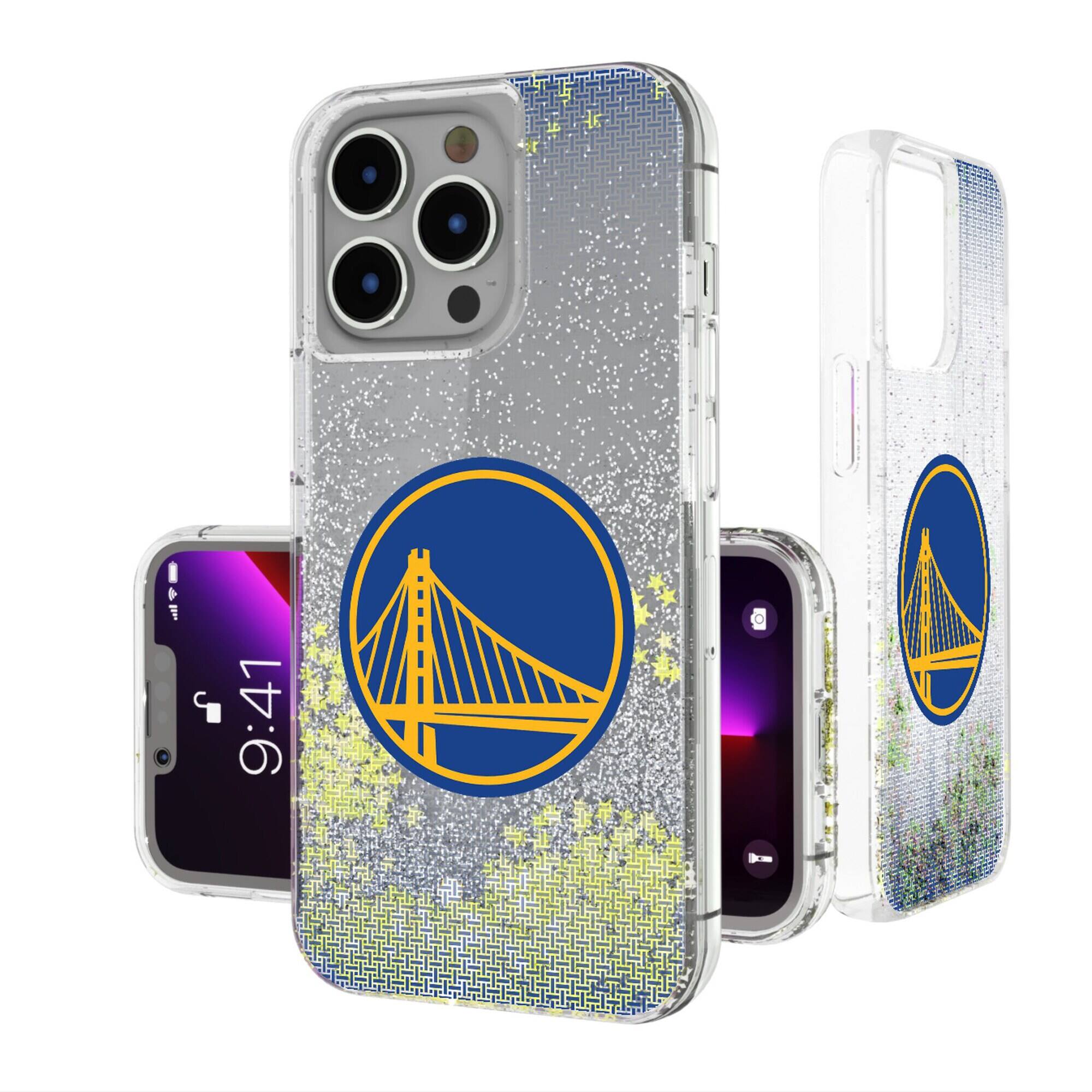 Keyscaper NBA Golden State Warriors Linen Logo iPhone Glitter Case 16 ...