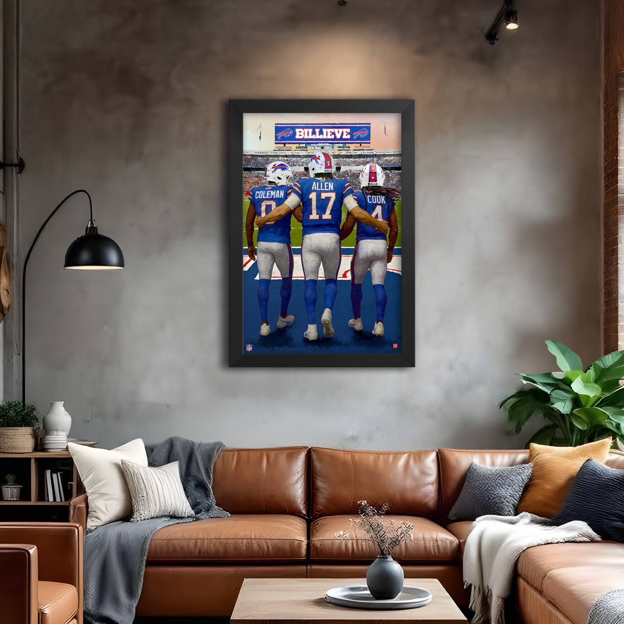 Sporticulture Keon Coleman, Josh Allen & James Cook Buffalo Bills ...