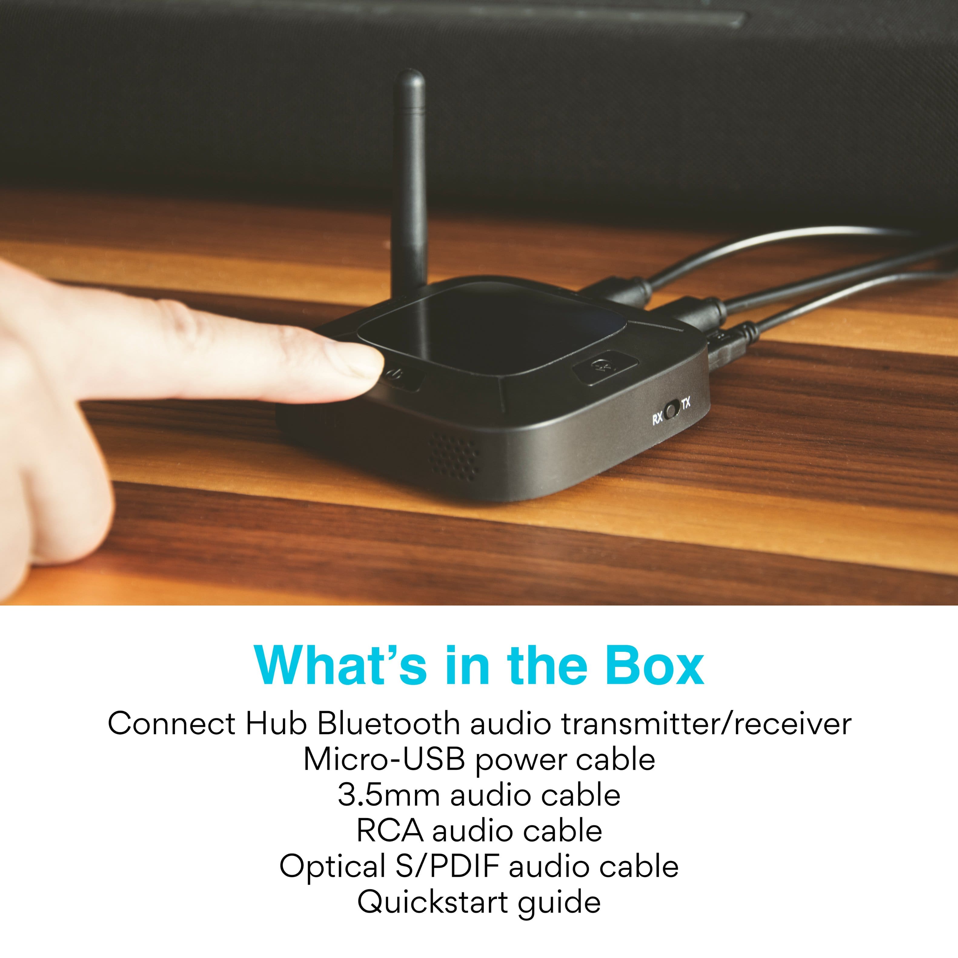 Questions and Answers: MEE audio Connect Hub TV Bluetooth Audio ...