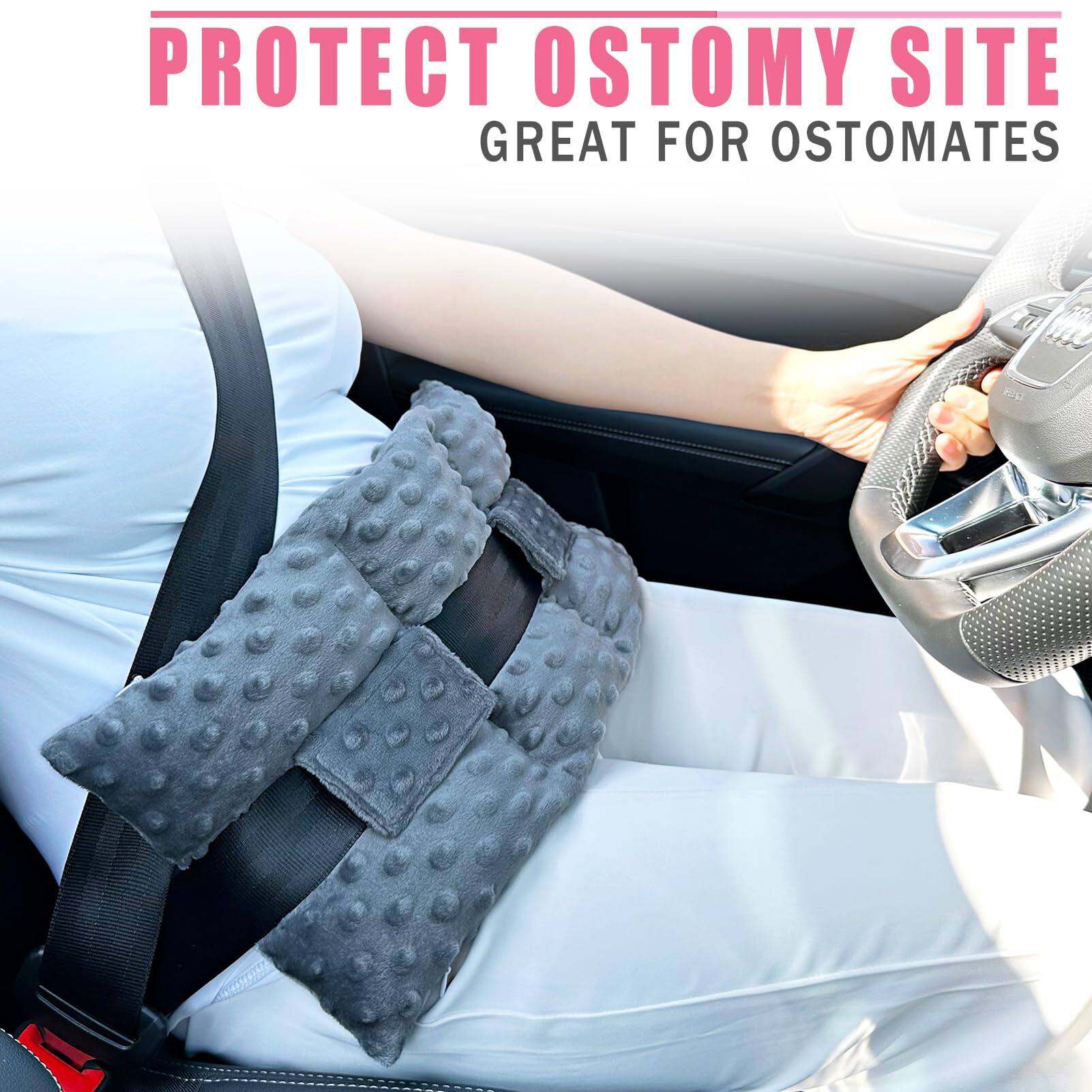 Pacoar Cade Ostomy Seatbelt Pillow Driving Protector Stoma Shiled ...