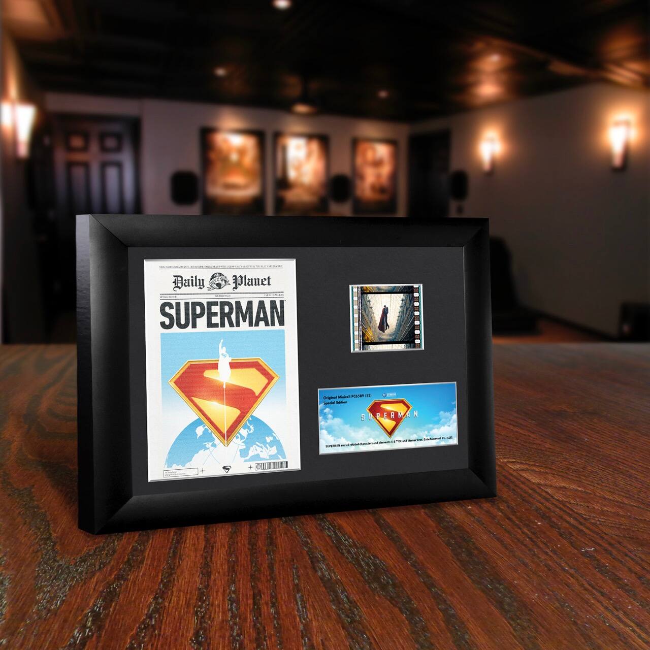 Trend Setters Superman (2025) (A Hero Rises) Minicell FilmCells™ Framed ...