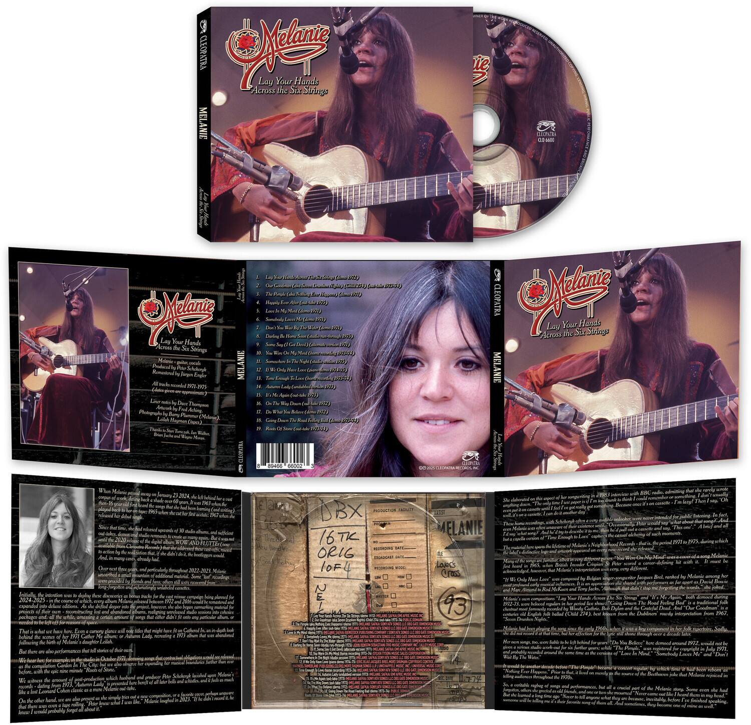 Melanie Lay Your Hands Across The Six Strings COMPACT DISCS [CD] - Best Buy