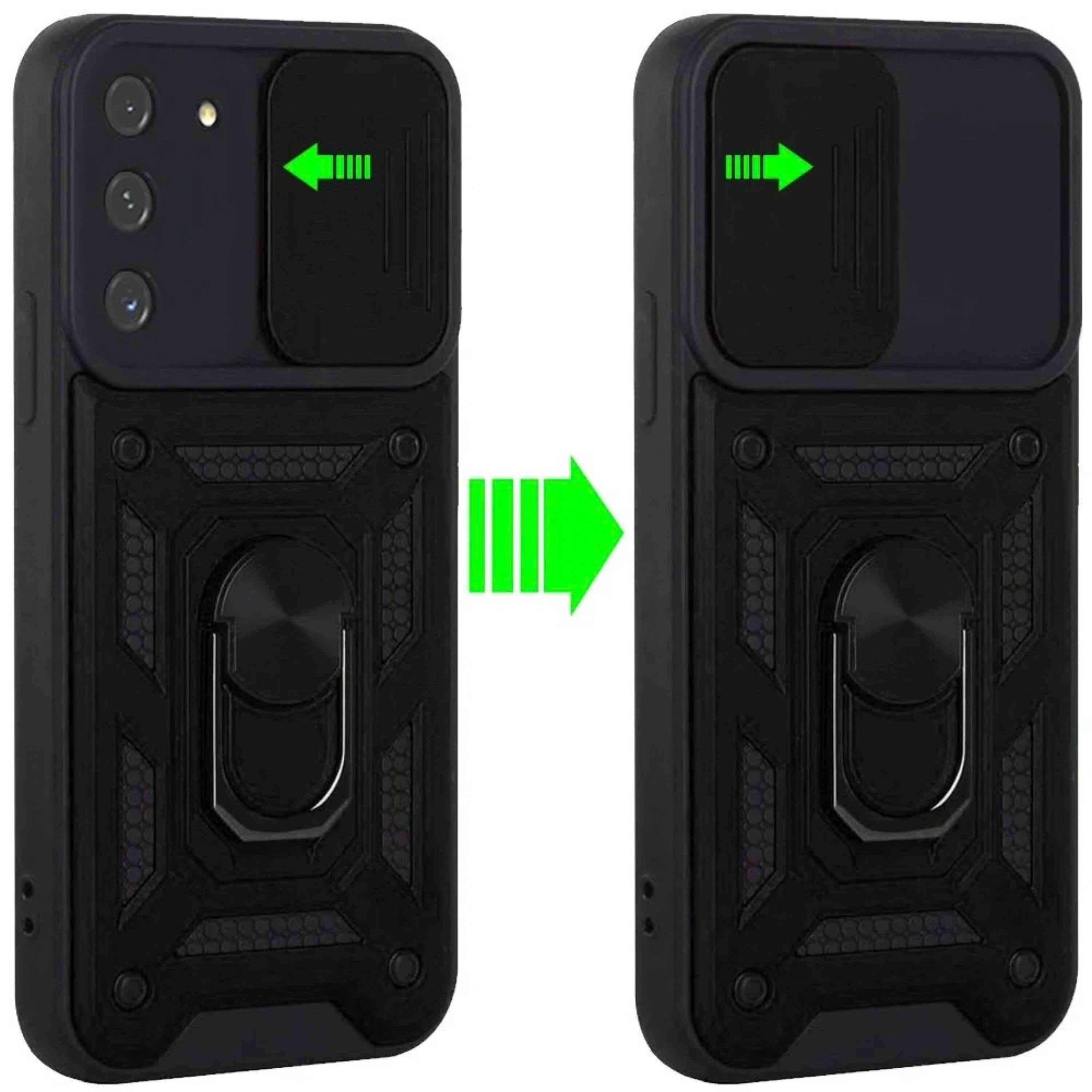 Kitcheniva Camera Lens Cover Magnetic Ring Stand Rugged Hybrid Phone ...