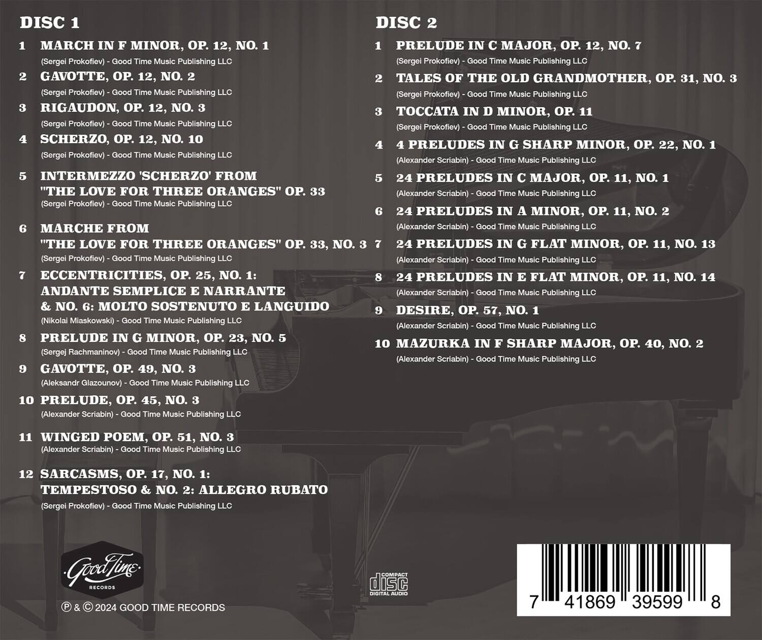 Prokofiev,Sergei / Scriabin,Alexander The Condon Collection: Masters of ...