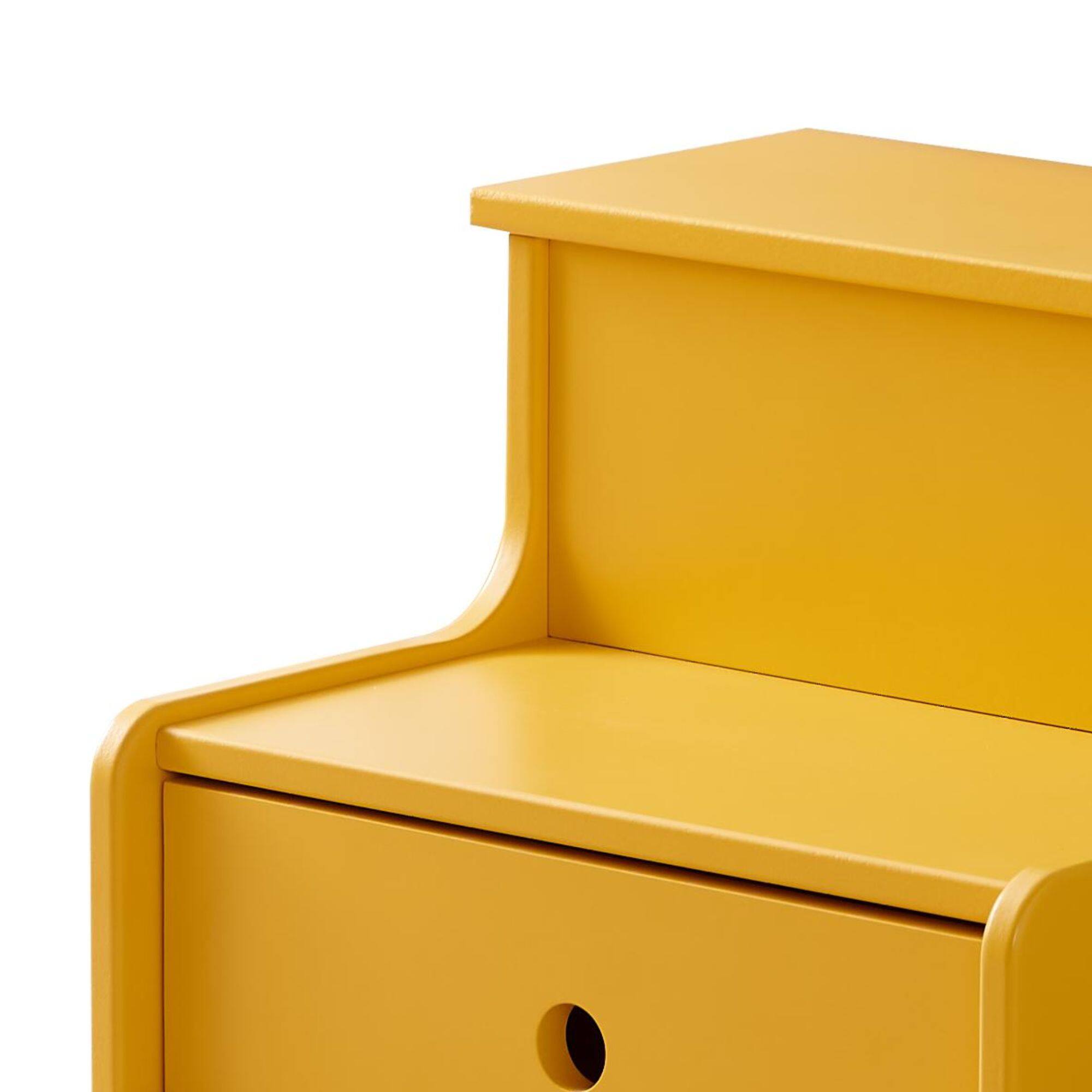 Kings Brand Furniture Wooden Toddler Step Stool for Kids with Storage ...