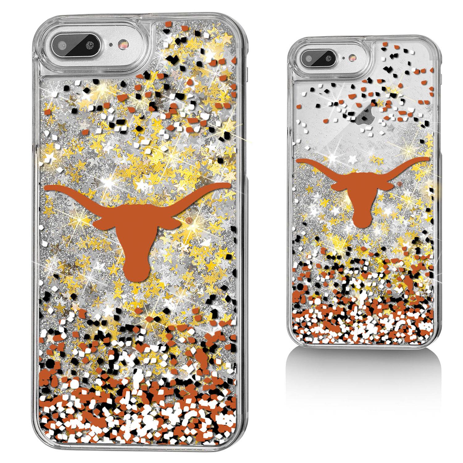 Keyscaper NCAA Texas Longhorns iPhone Glitter Confetti Design Case ...
